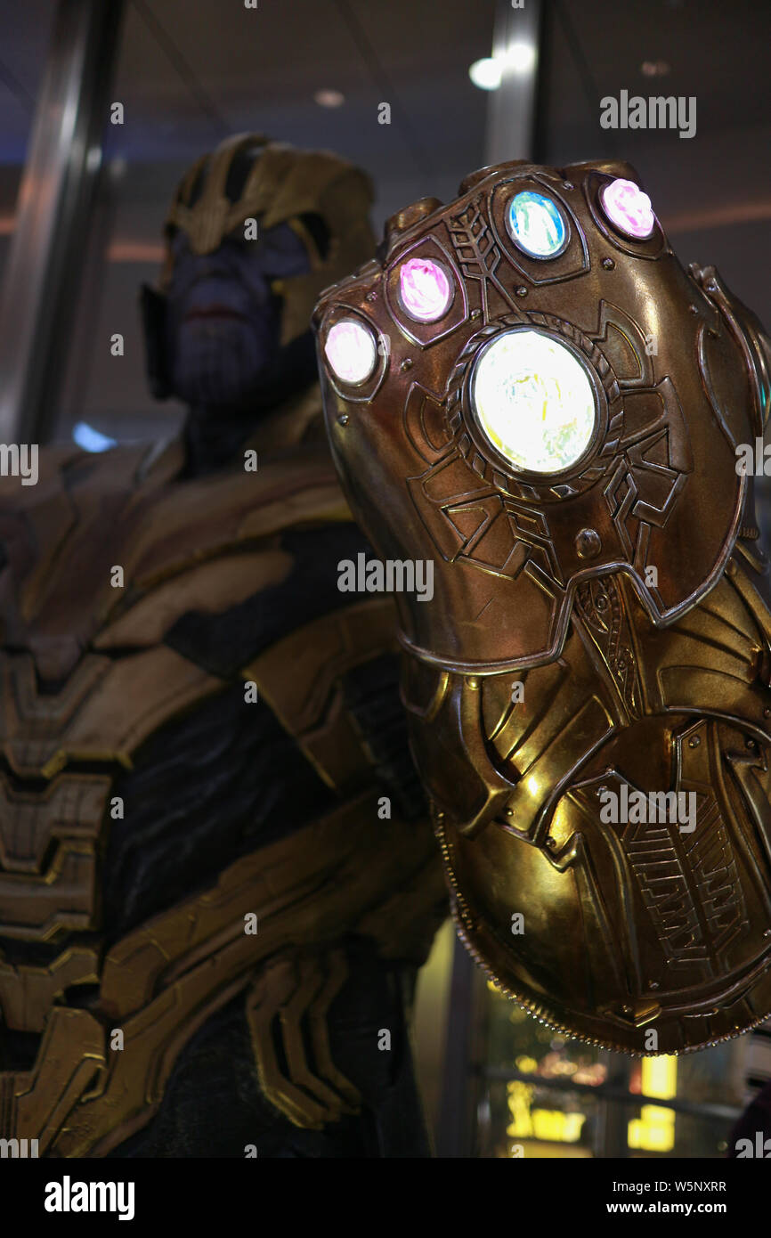 Sculptures featuring shape of the Earth Mightiest Heroes from the ...