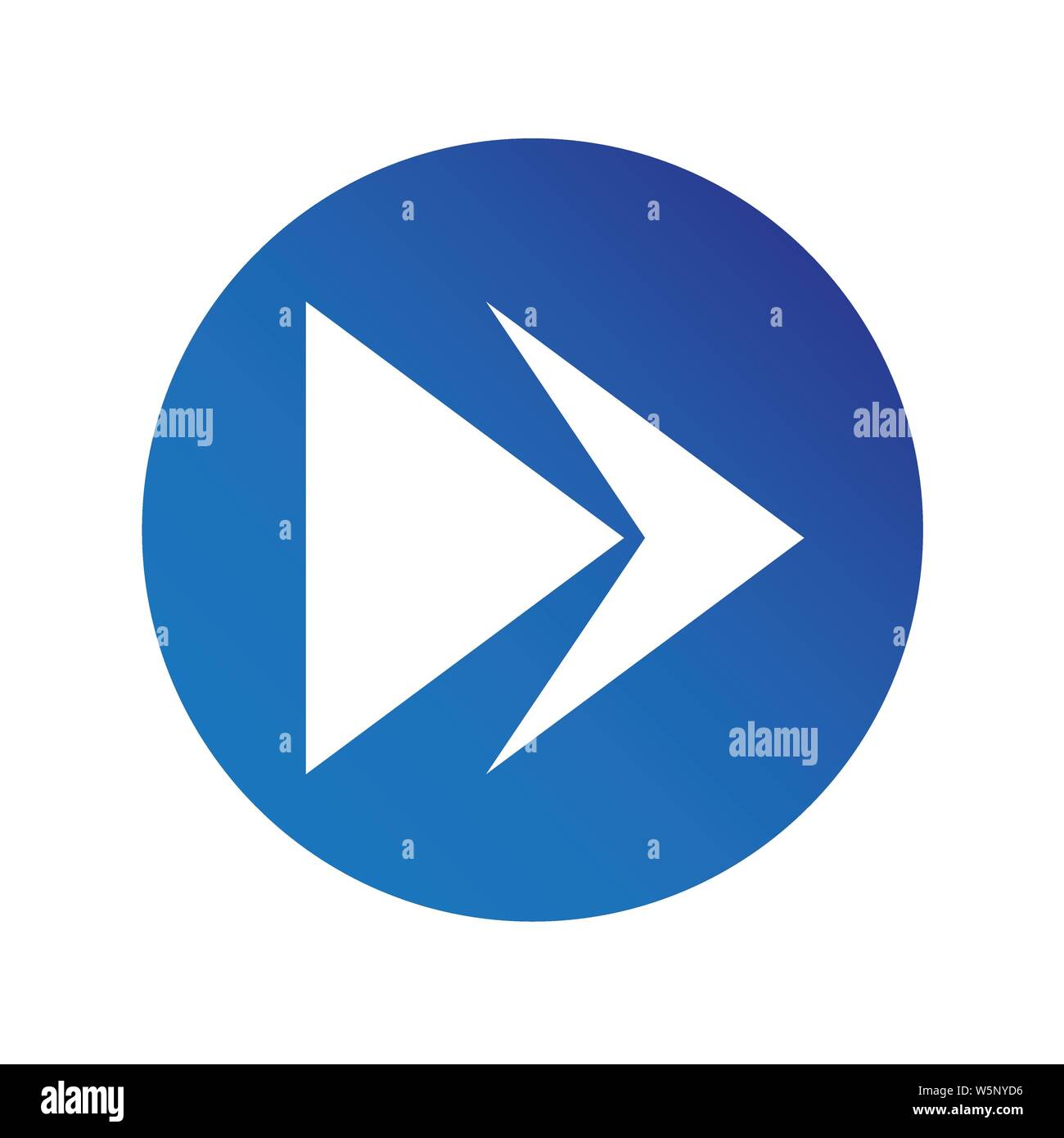 simple arrow sign icon Stock Vector Image & Art - Alamy