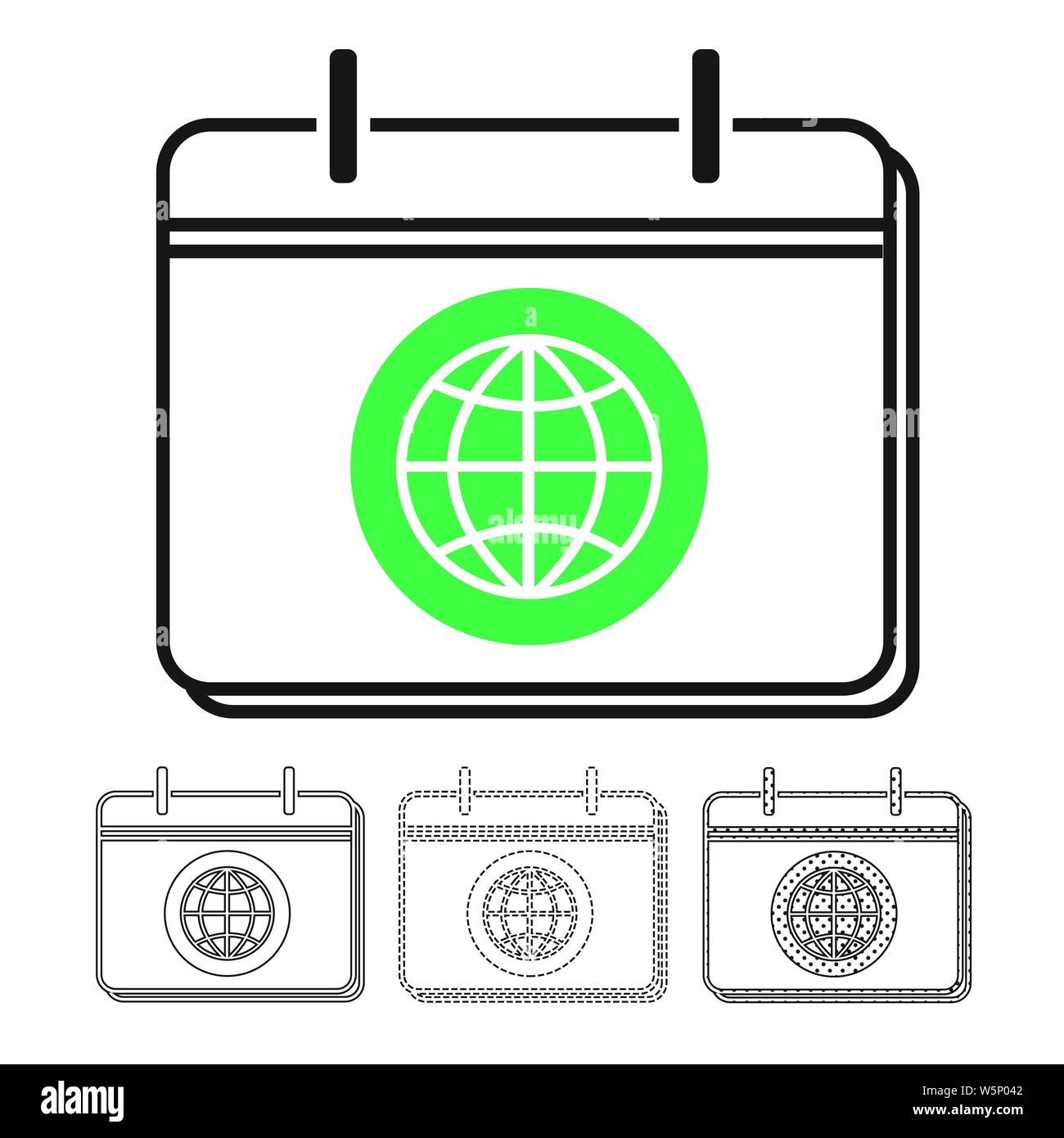 Calendar vector icon Illustration design Stock Vector Image & Art - Alamy