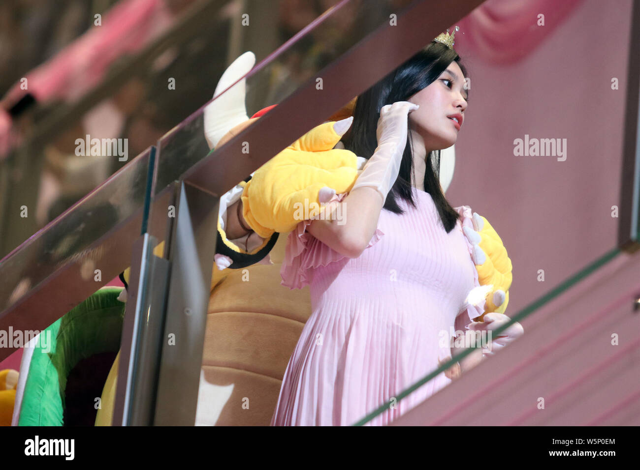 Chinese supermodel Ming Xi, also known as Xi Mengyao, attends a ...