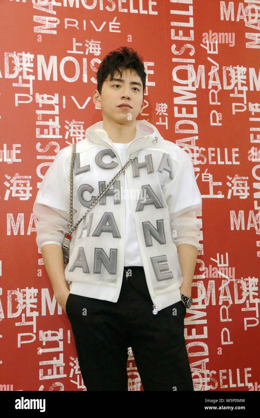 Taiwanese actor Darren Wang attends the Chanel Mademoiselle Prive ...