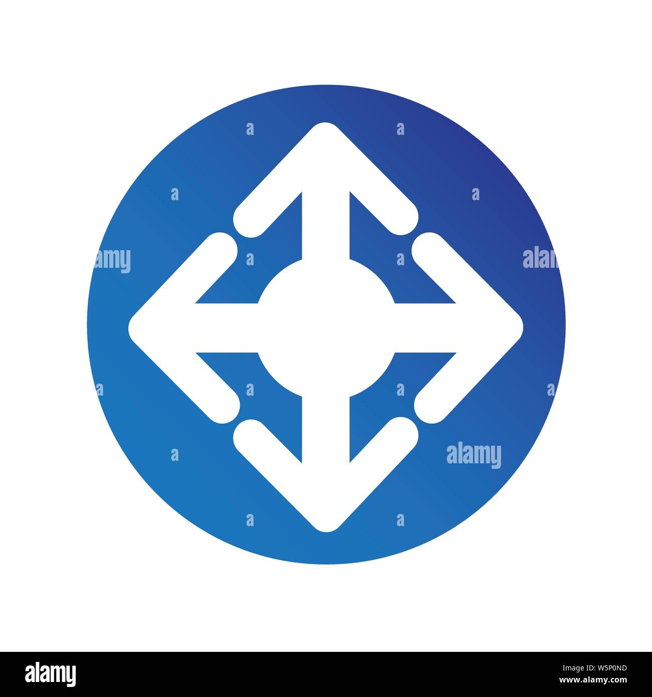 simple arrow sign icon Stock Vector Image & Art - Alamy