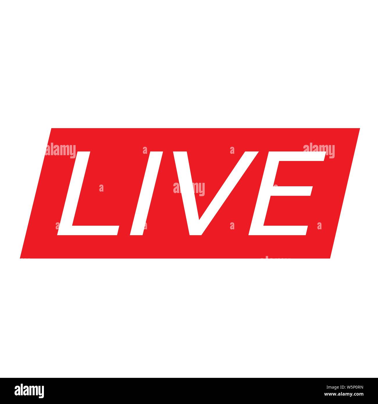 Live Streaming online sign vector design Stock Vector Image & Art - Alamy