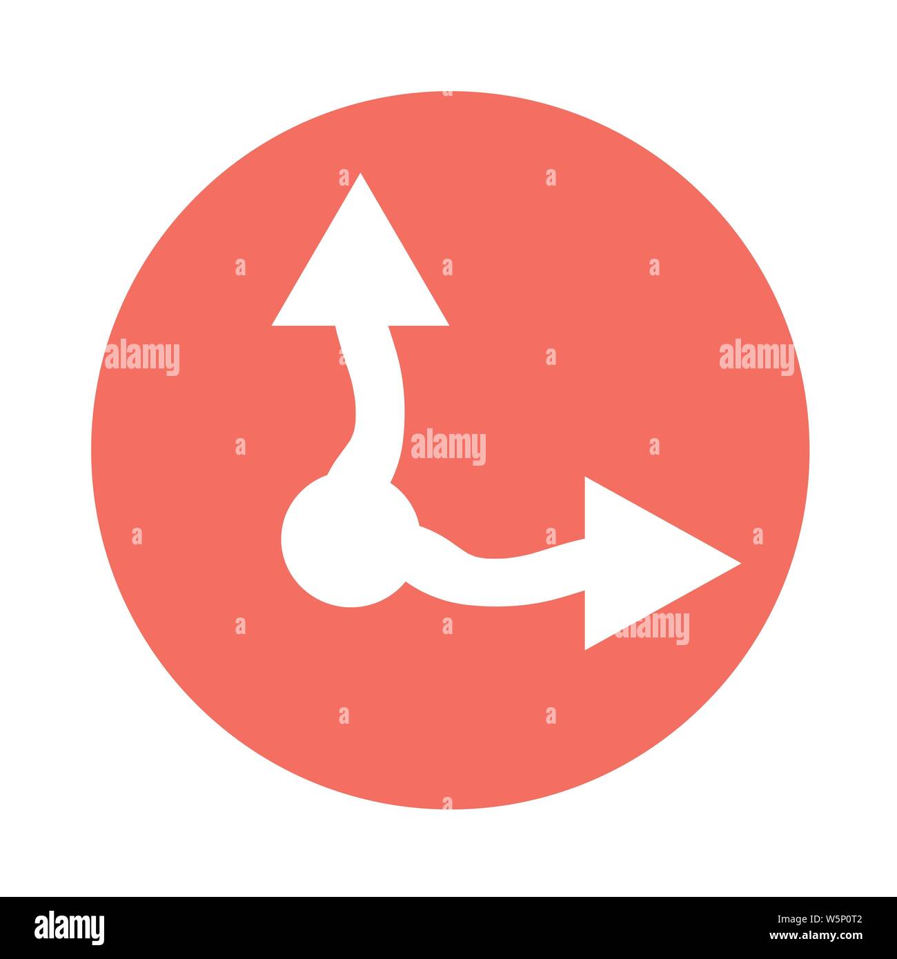 simple arrow sign icon Stock Vector Image & Art - Alamy