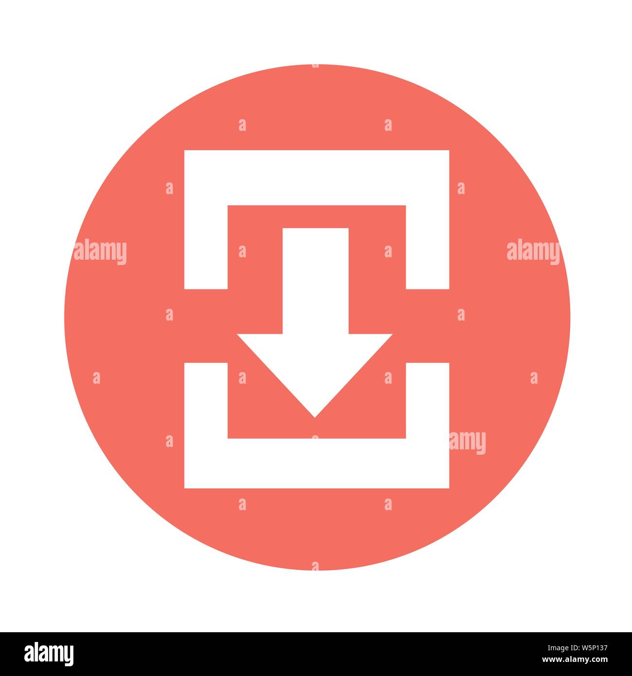 simple arrow sign icon Stock Vector Image & Art - Alamy