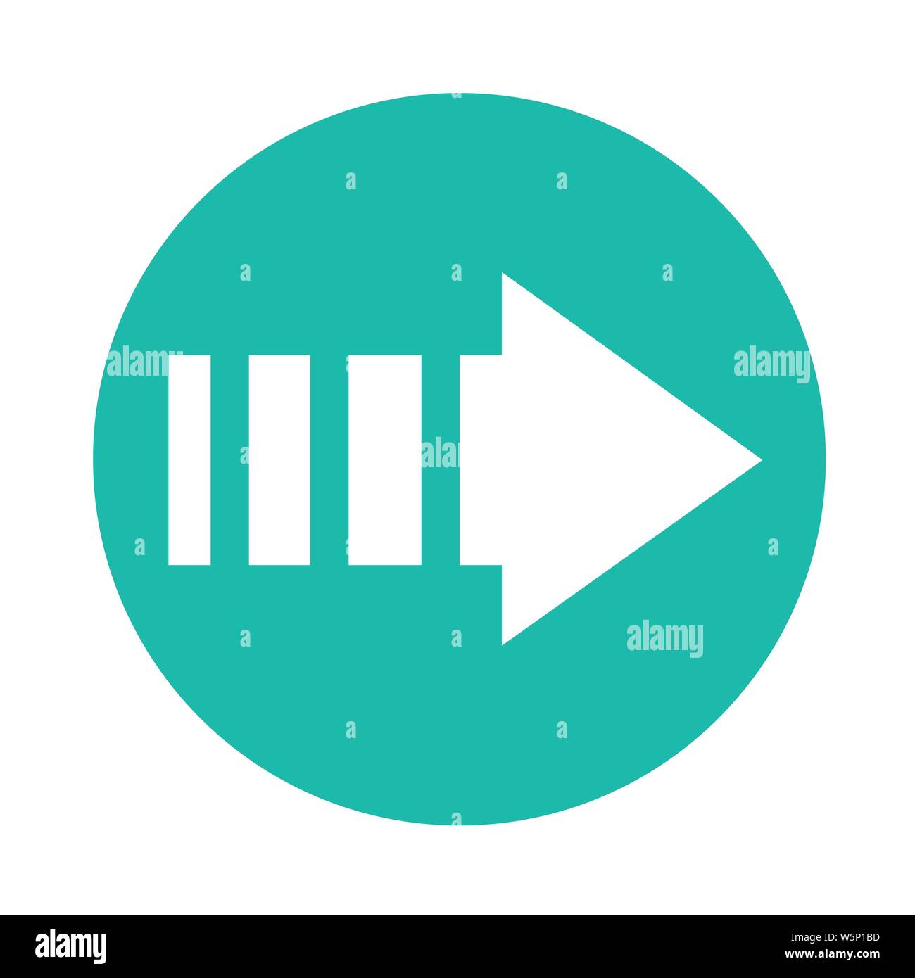 simple arrow sign icon Stock Vector Image & Art - Alamy