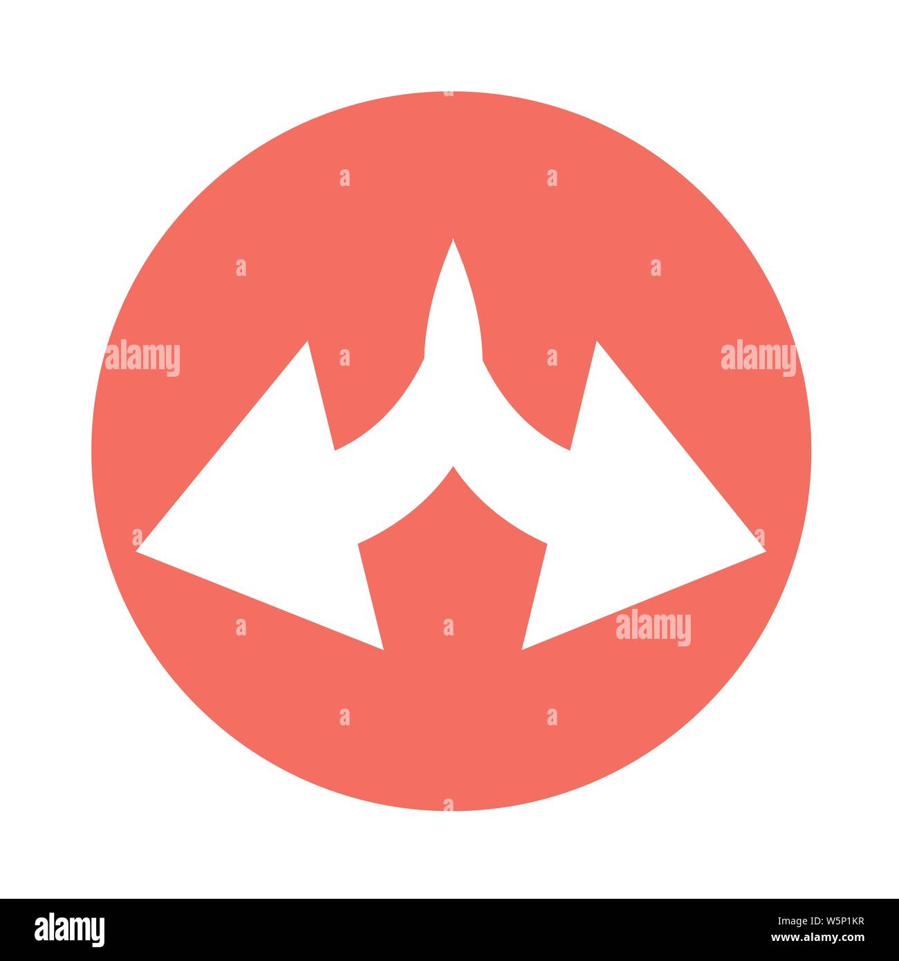 simple arrow sign icon Stock Vector Image & Art - Alamy