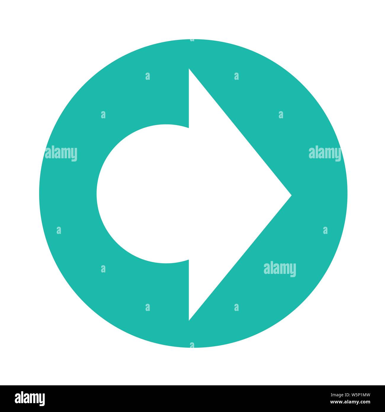 simple arrow sign icon Stock Vector Image & Art - Alamy