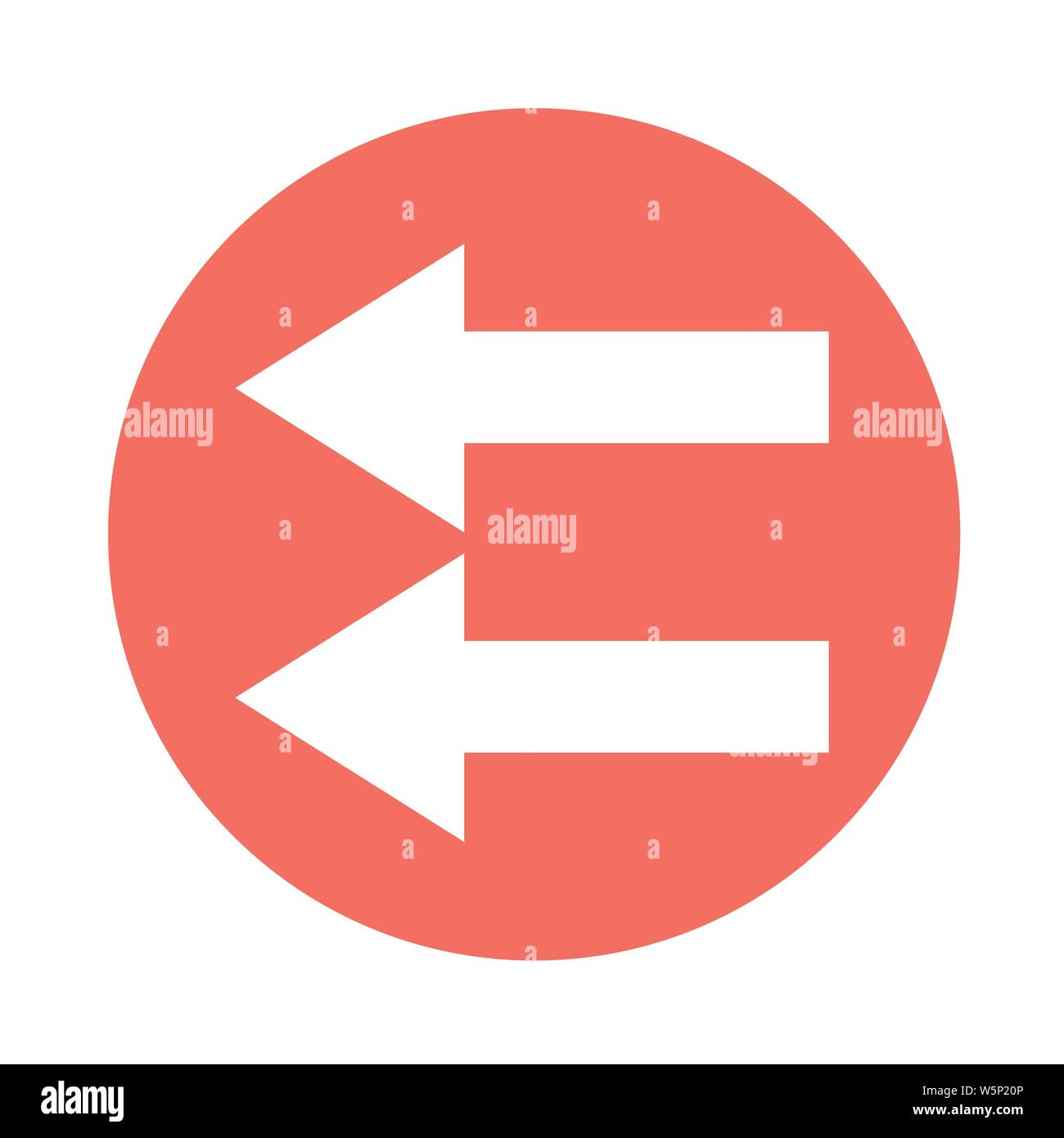 simple arrow sign icon Stock Vector Image & Art - Alamy