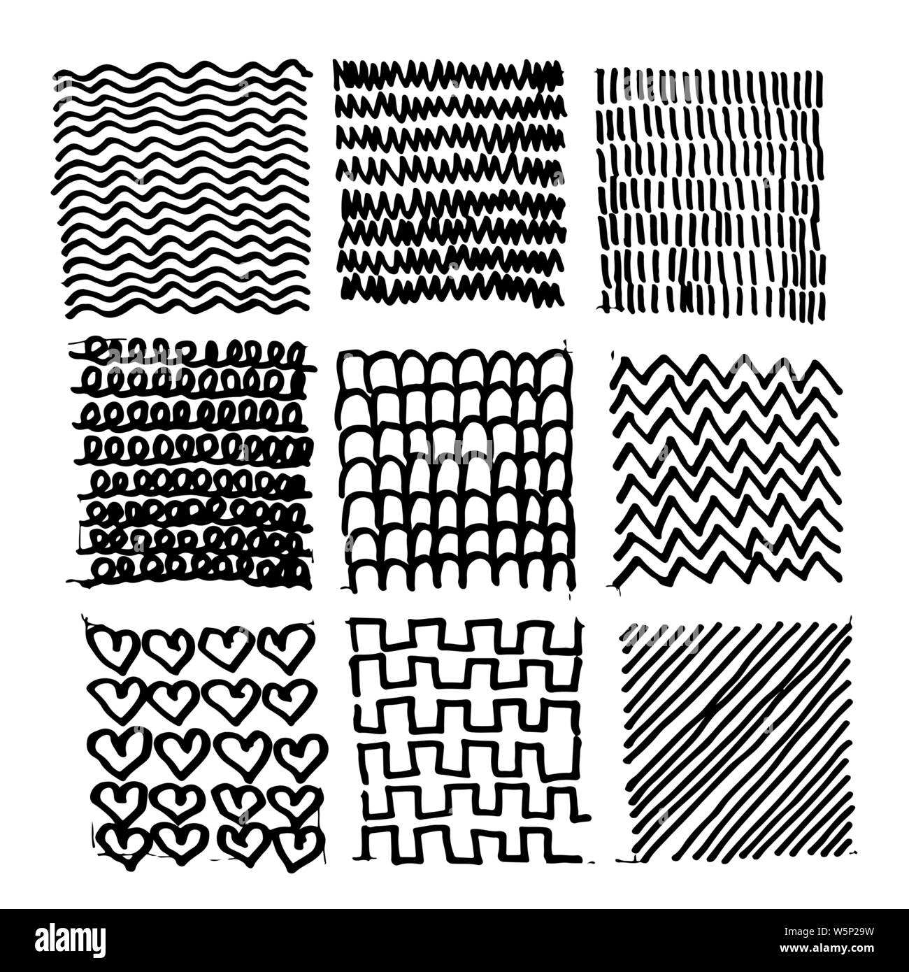 Hand drawn doodle sketch line Stock Vector Image & Art - Alamy