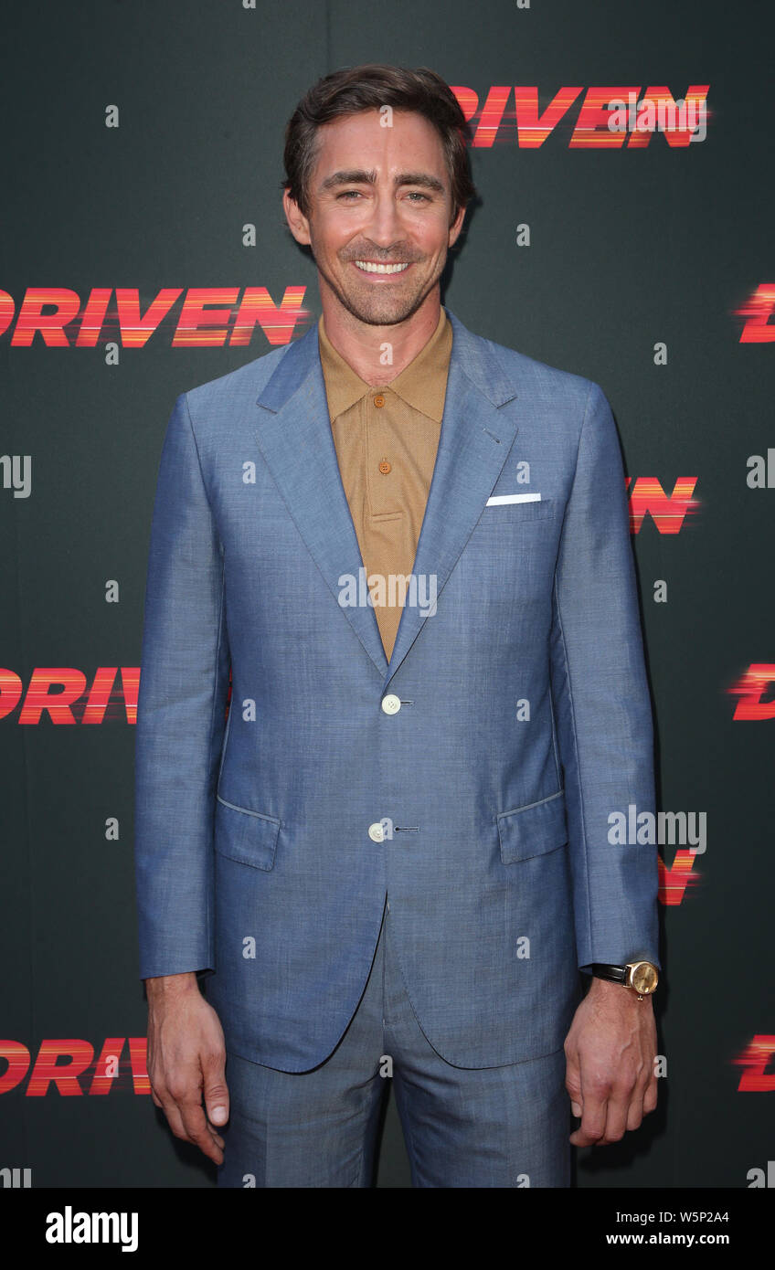 Hollywood, Ca. 29th July, 2019. Lee Pace, at The Universal Pictures ...