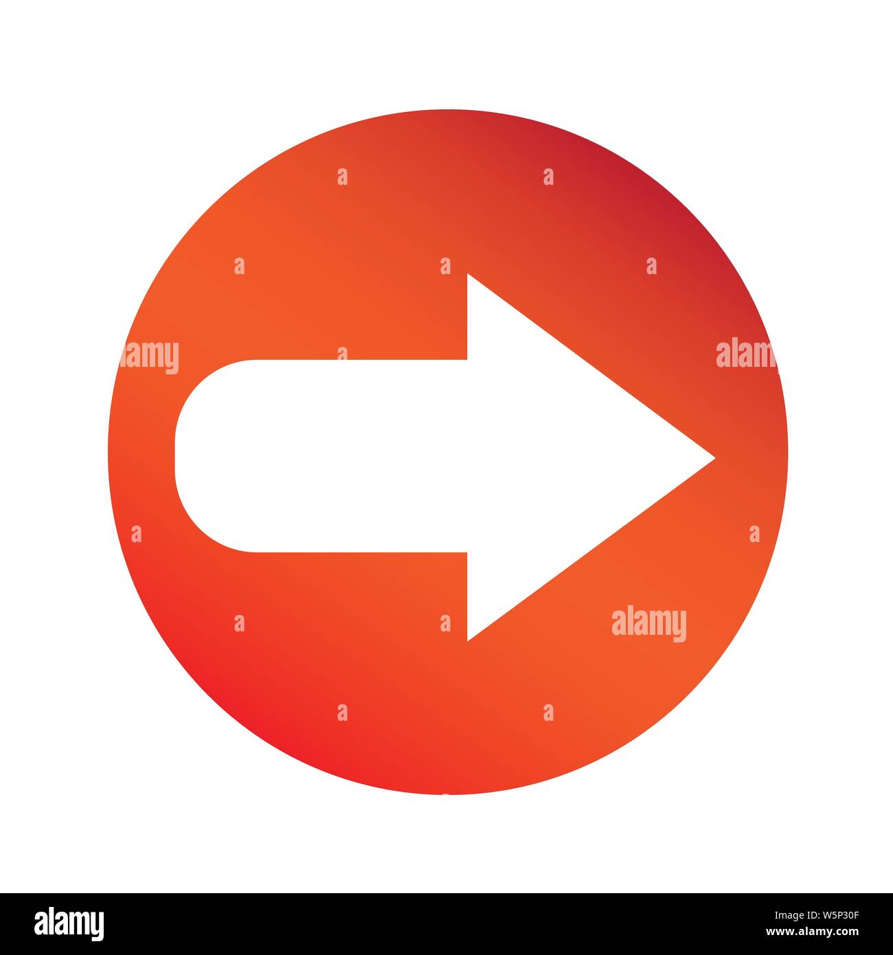simple arrow sign icon Stock Vector Image & Art - Alamy