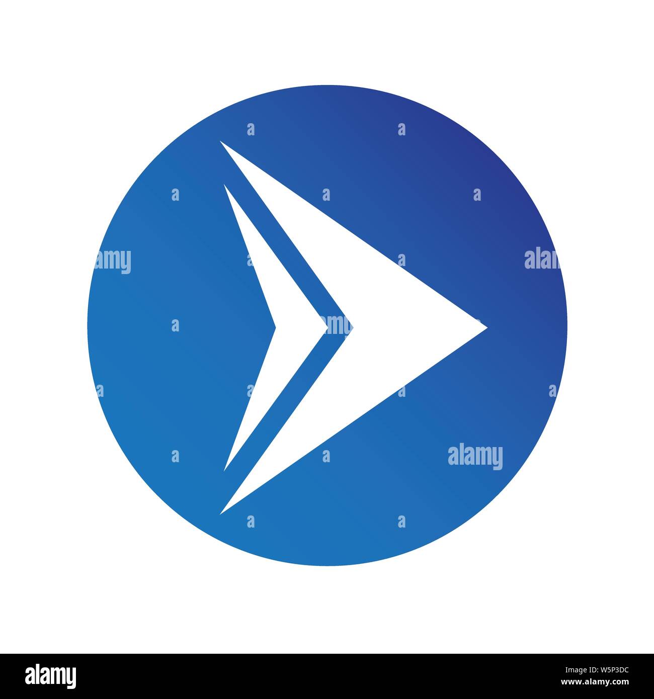 simple arrow sign icon Stock Vector Image & Art - Alamy