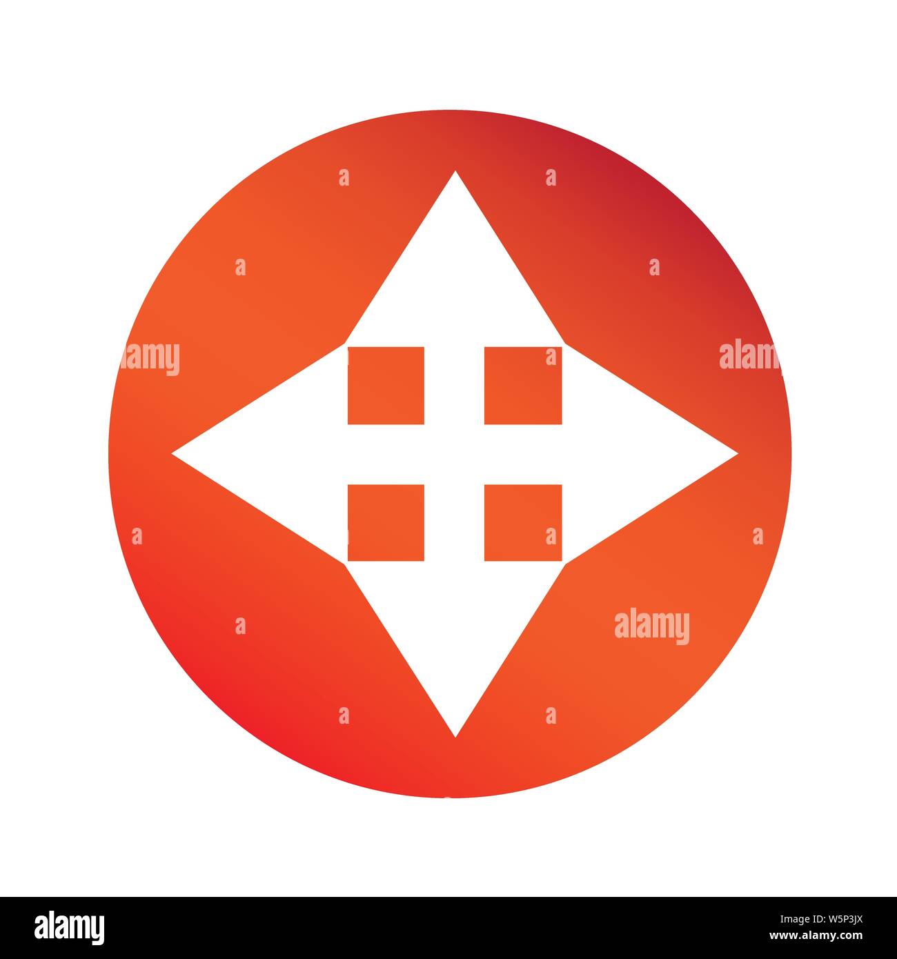 simple arrow sign icon Stock Vector Image & Art - Alamy