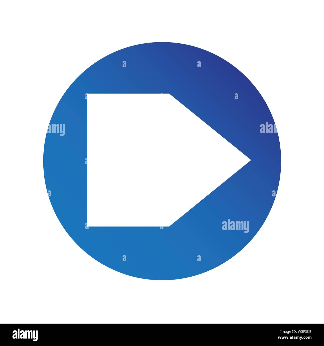 simple arrow sign icon Stock Vector Image & Art - Alamy