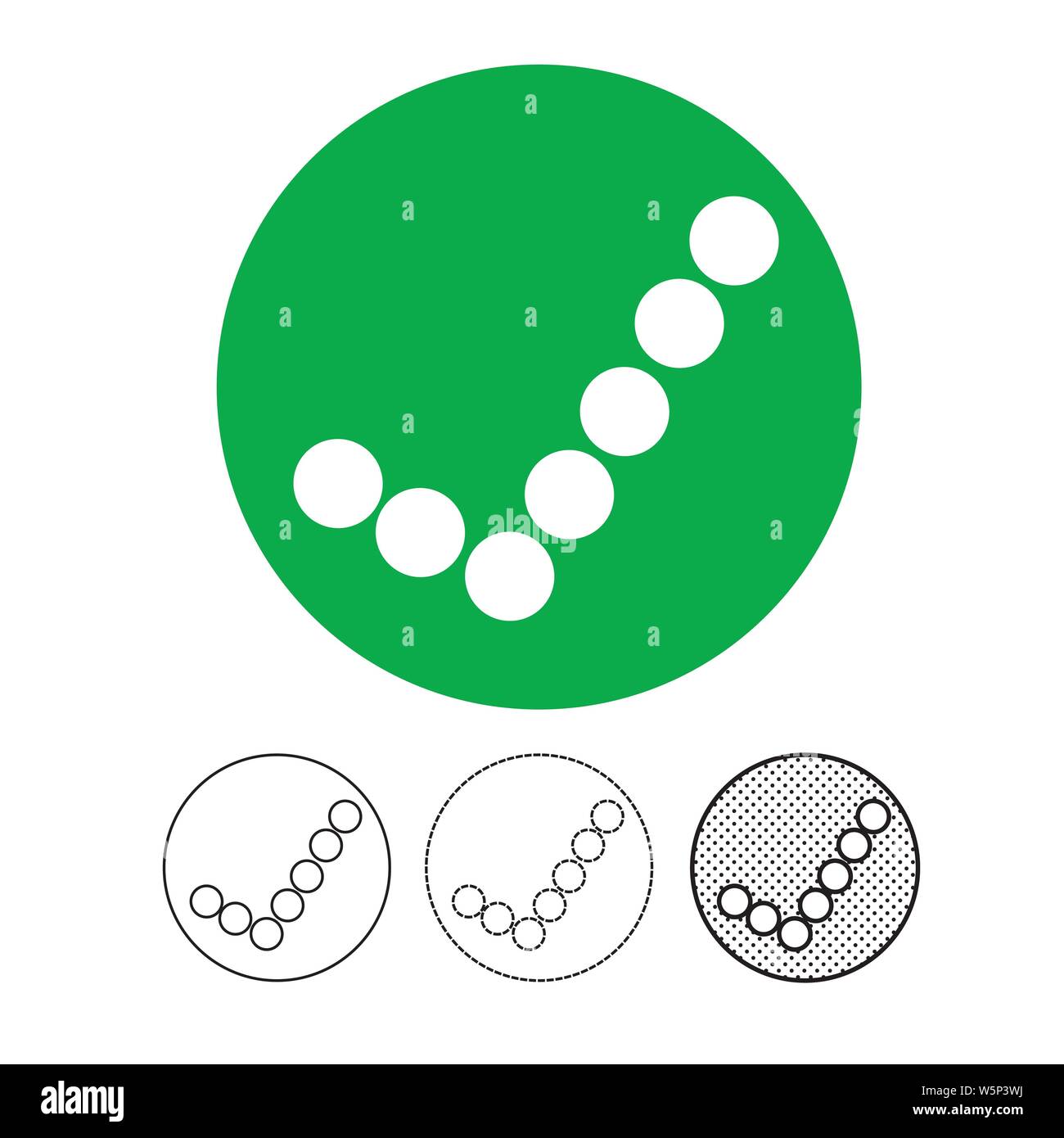 Check mark icon vector Stock Vector Image & Art - Alamy