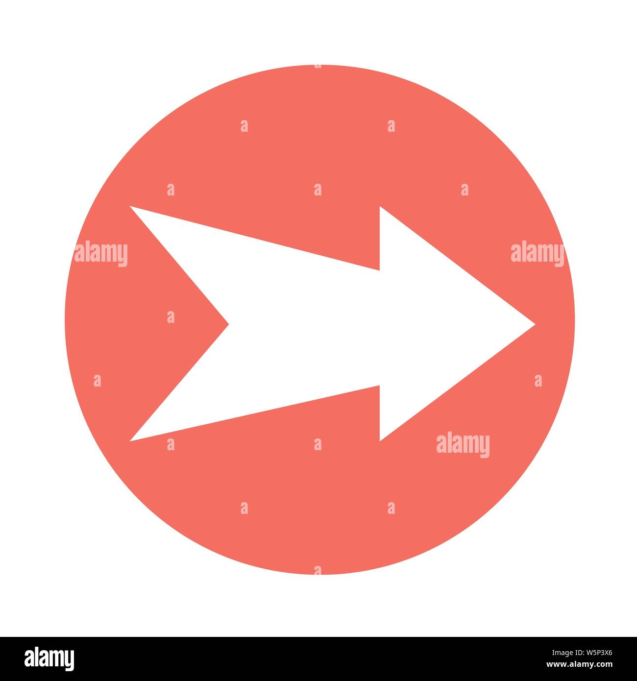 simple arrow sign icon Stock Vector Image & Art - Alamy