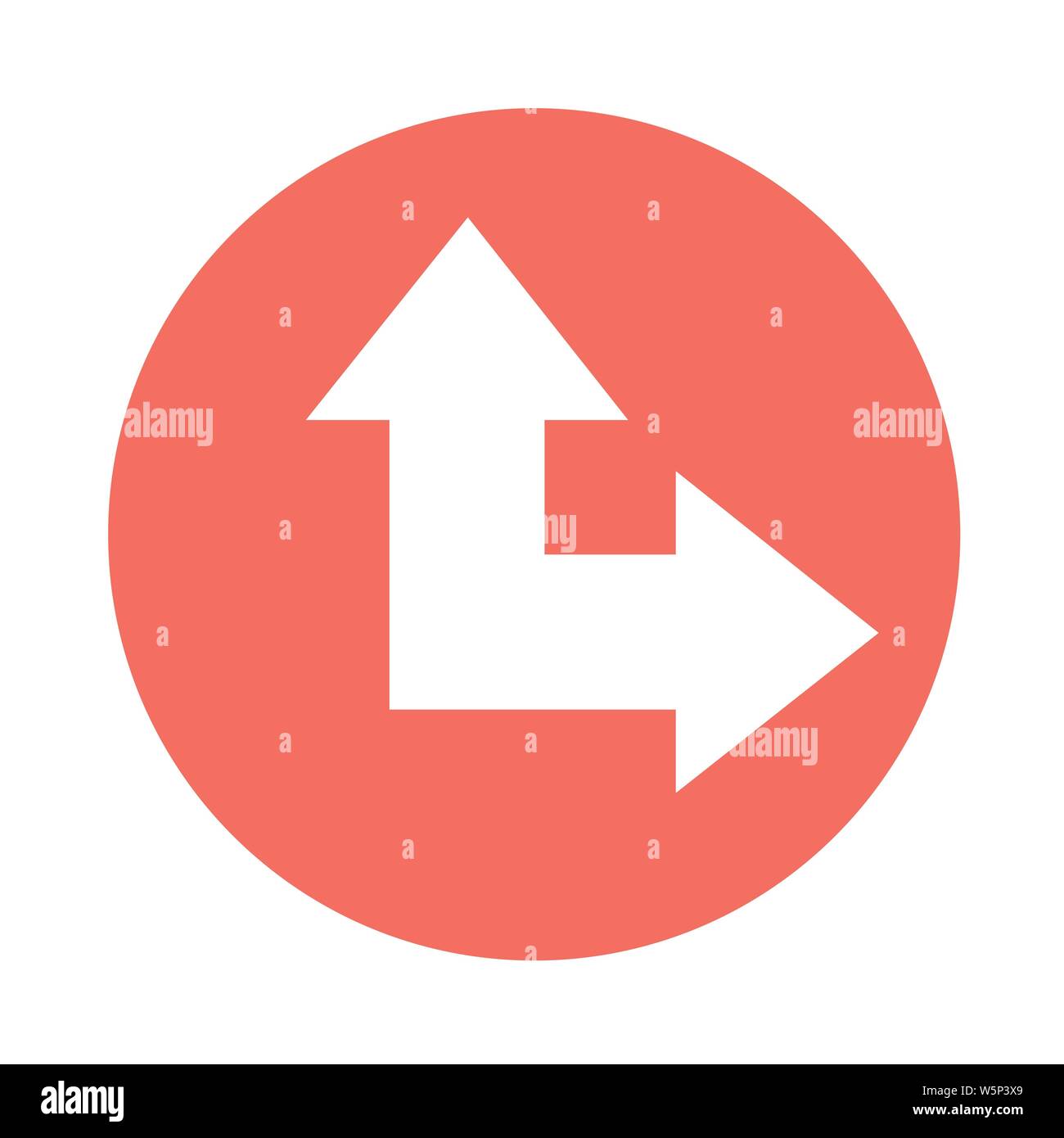 simple arrow sign icon Stock Vector Image & Art - Alamy
