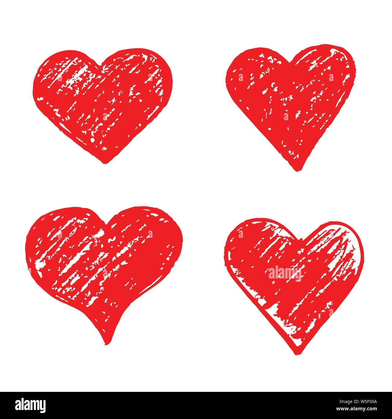 Hand drawn heart icon sign Stock Vector Image & Art - Alamy