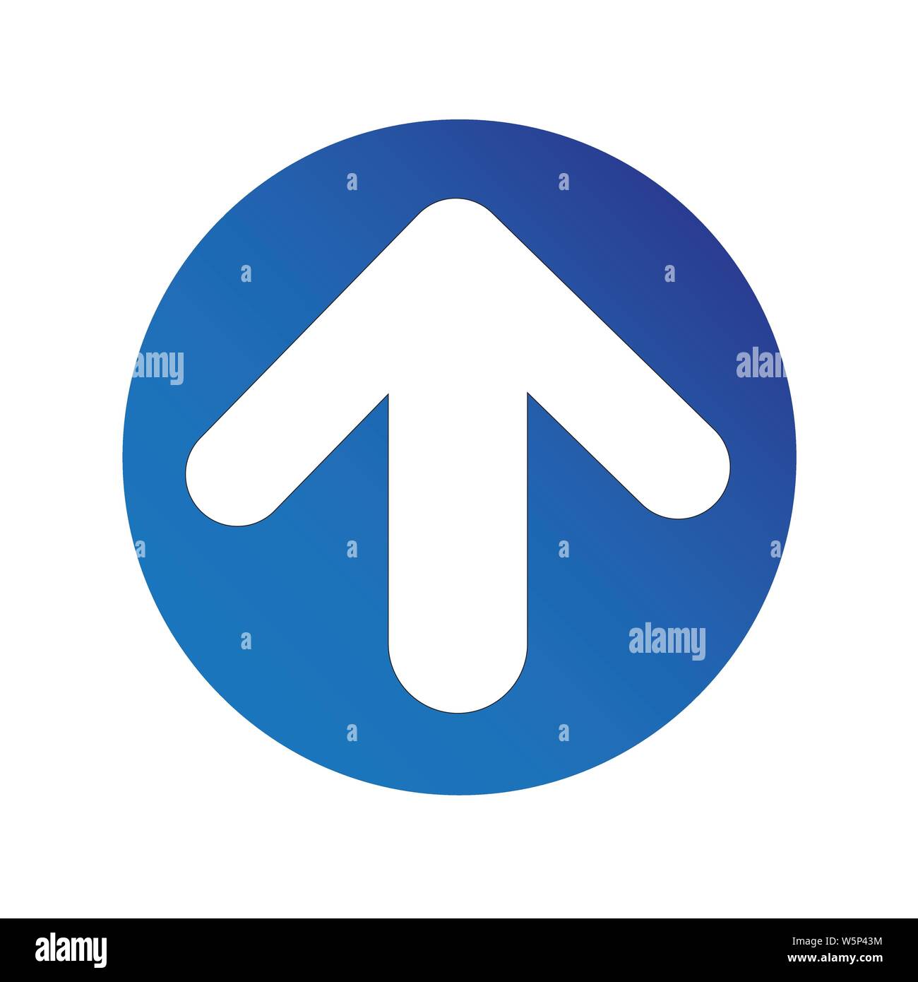 simple arrow sign icon Stock Vector Image & Art - Alamy