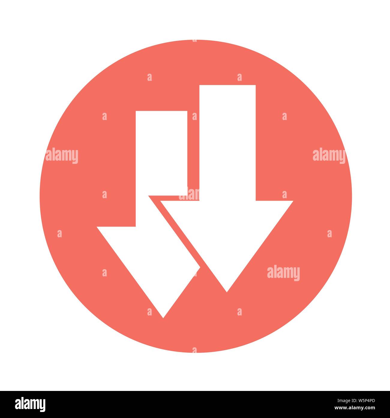 simple arrow sign icon Stock Vector Image & Art - Alamy