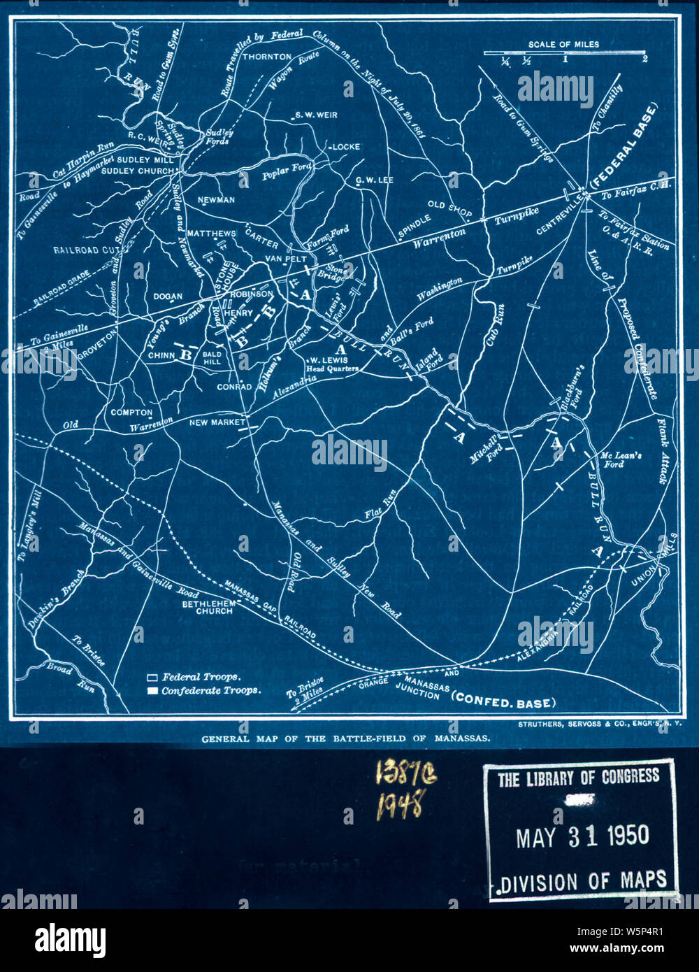 1861 Union Confederate Map America High Resolution Stock Photography ...