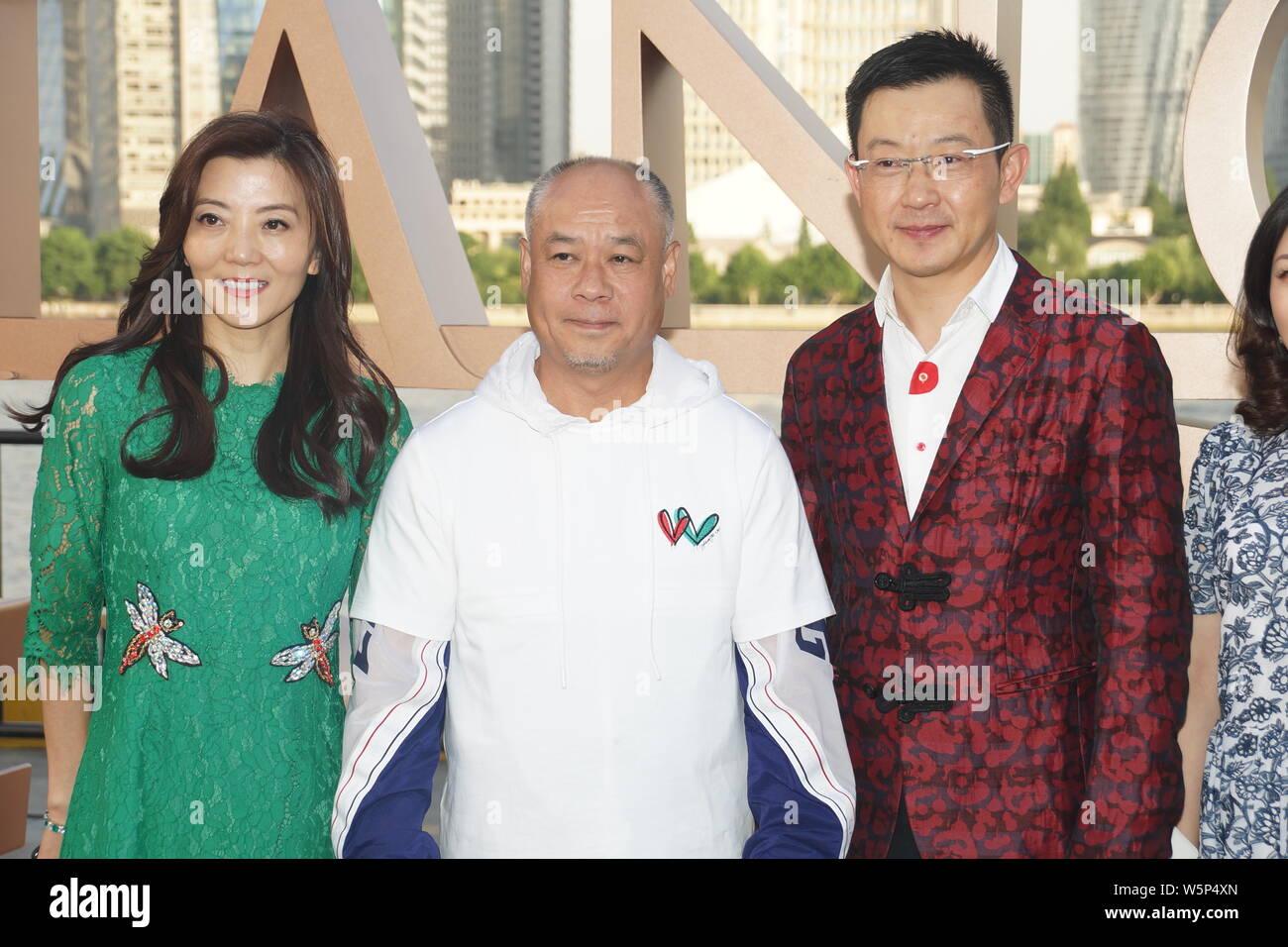 Retired Chinese gymnast Li Ning, founder of sportswear company Li-Ning ...