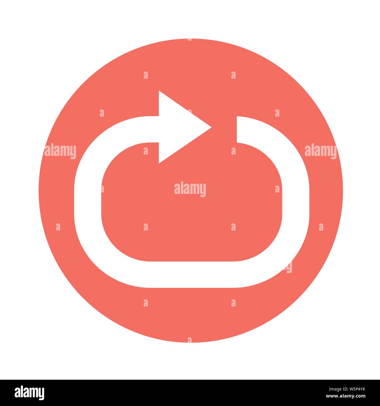 simple arrow sign icon Stock Vector Image & Art - Alamy