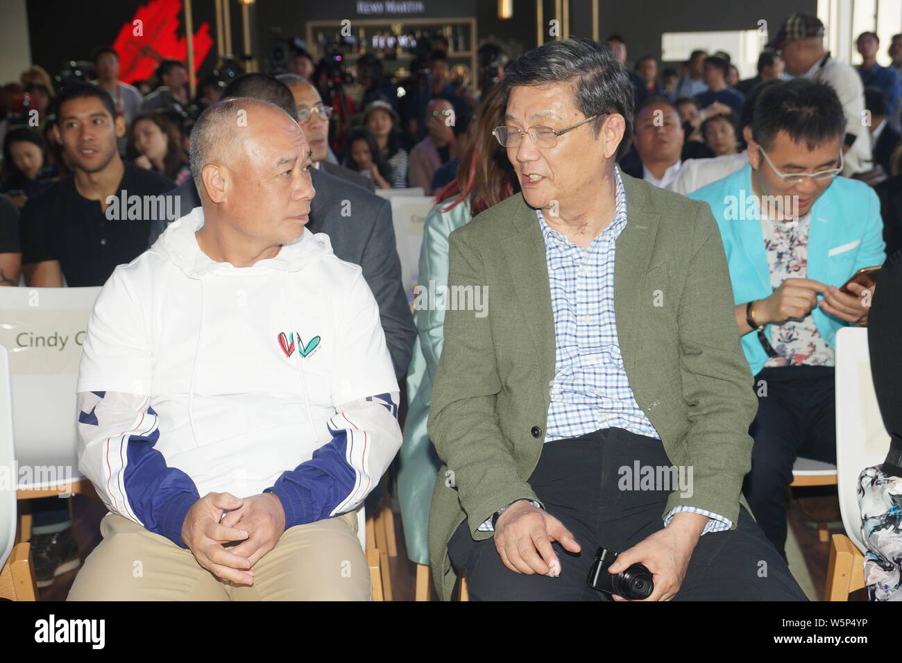 Retired Chinese gymnast Li Ning, founder of sportswear company Li-Ning ...