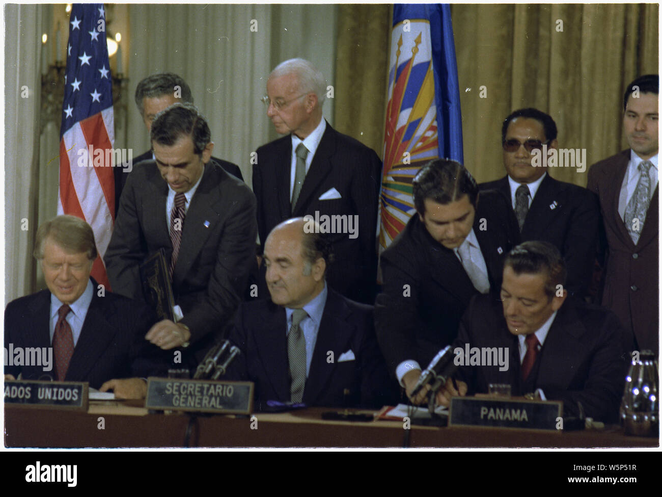 Jimmy carter and torrijos hi-res stock photography and images - Alamy