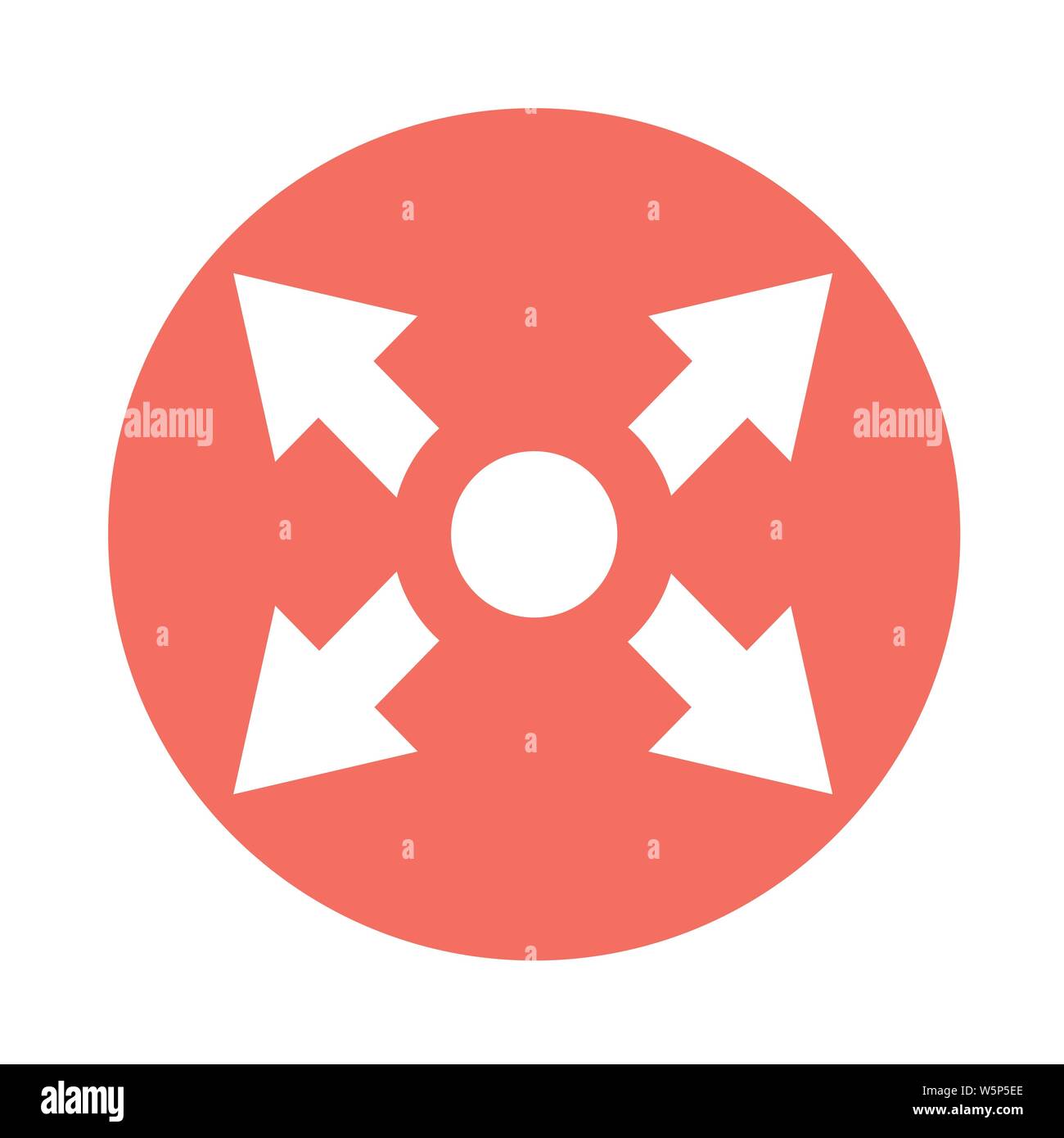 simple arrow sign icon Stock Vector Image & Art - Alamy