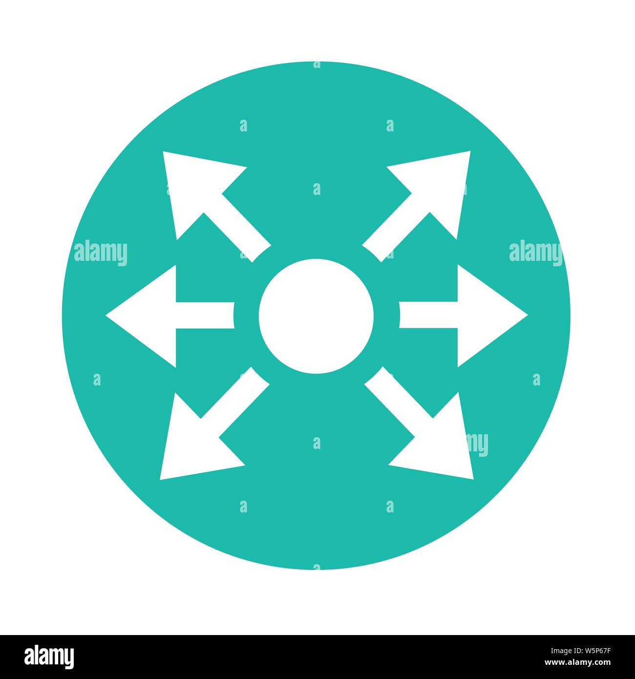 simple arrow sign icon Stock Vector Image & Art - Alamy