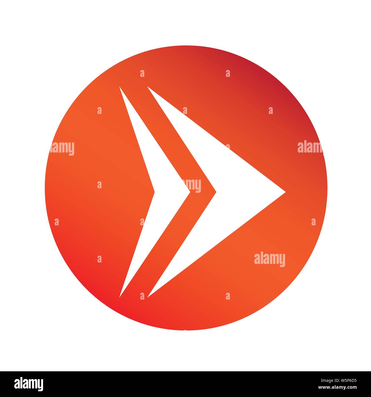 simple arrow sign icon Stock Vector Image & Art - Alamy