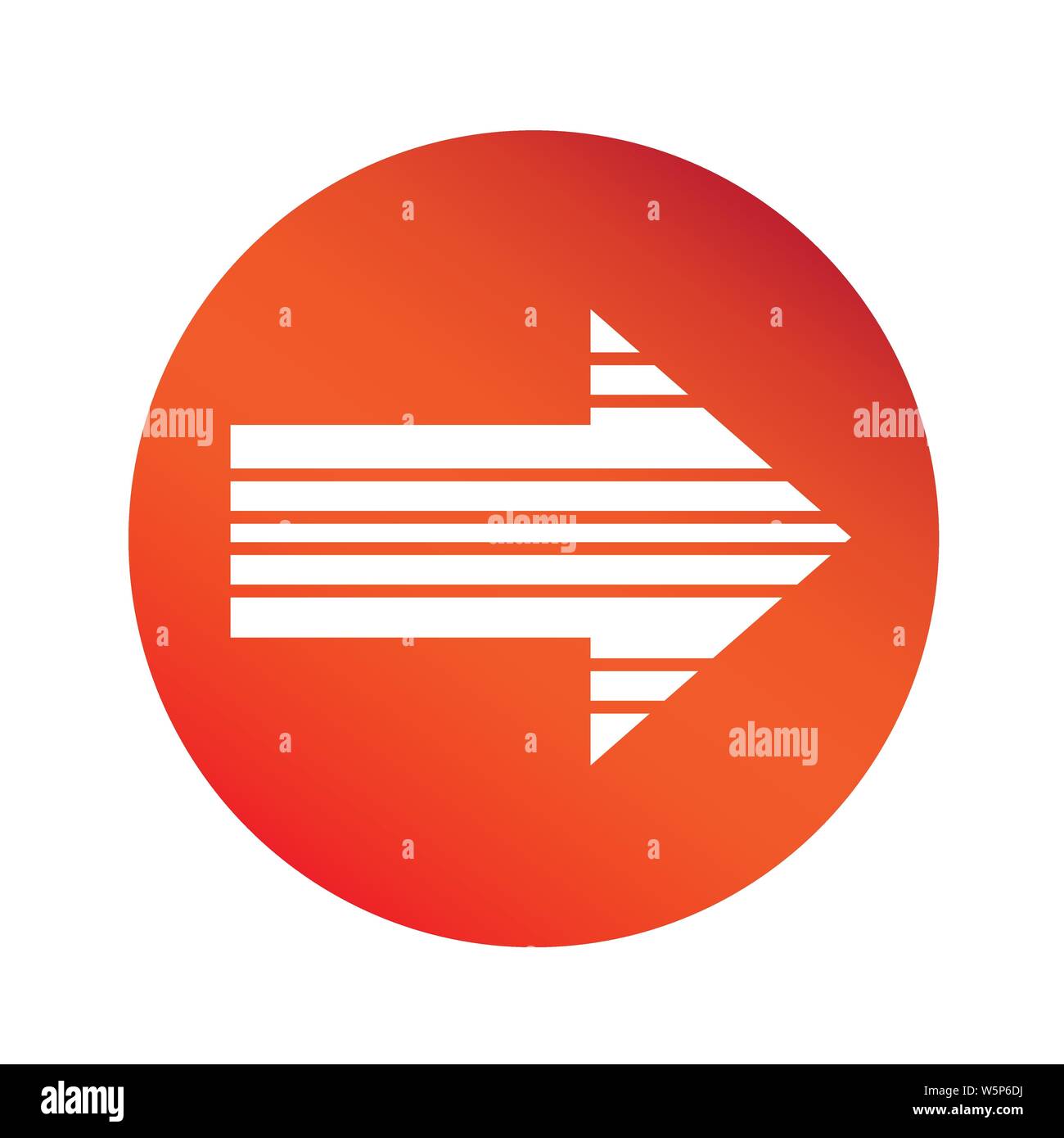 simple arrow sign icon Stock Vector Image & Art - Alamy