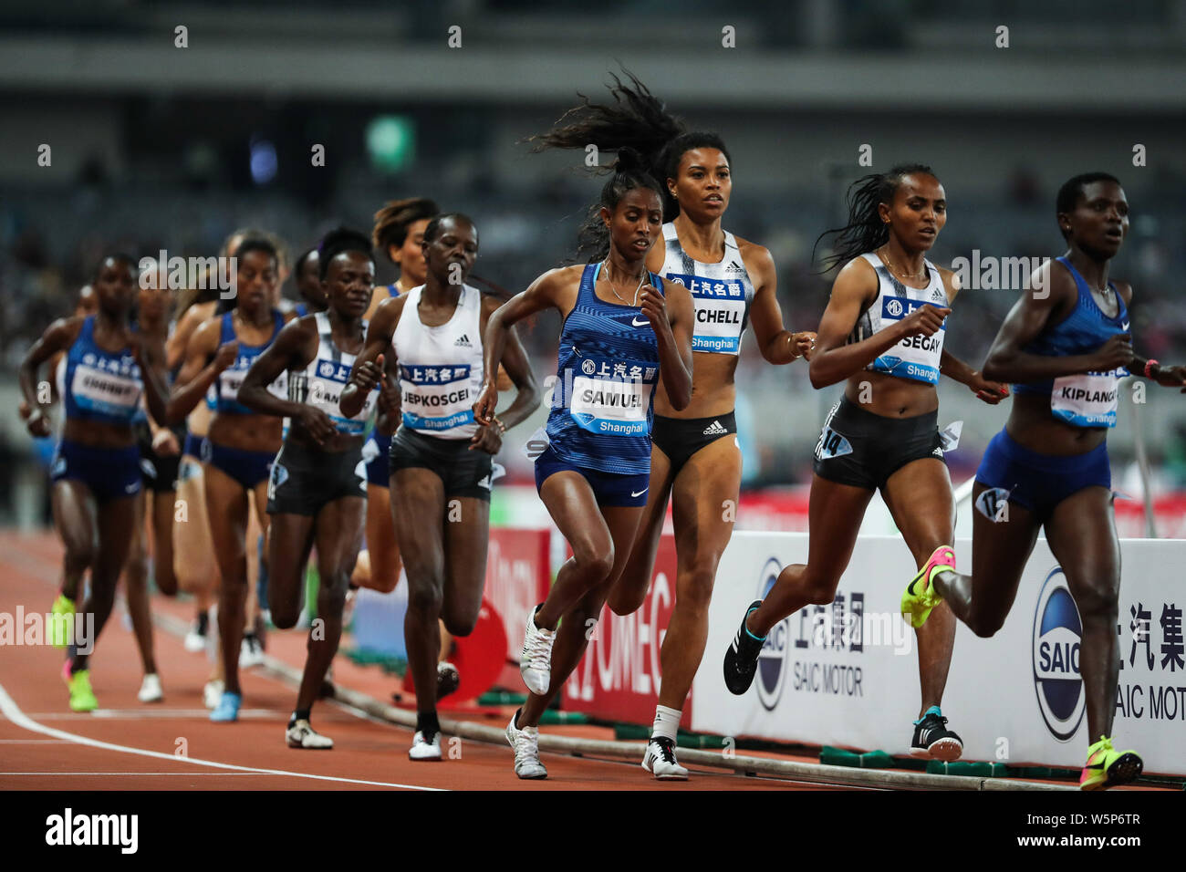 Moroccan middle-distance runner Rababe Arafi competes in the 1500m ...