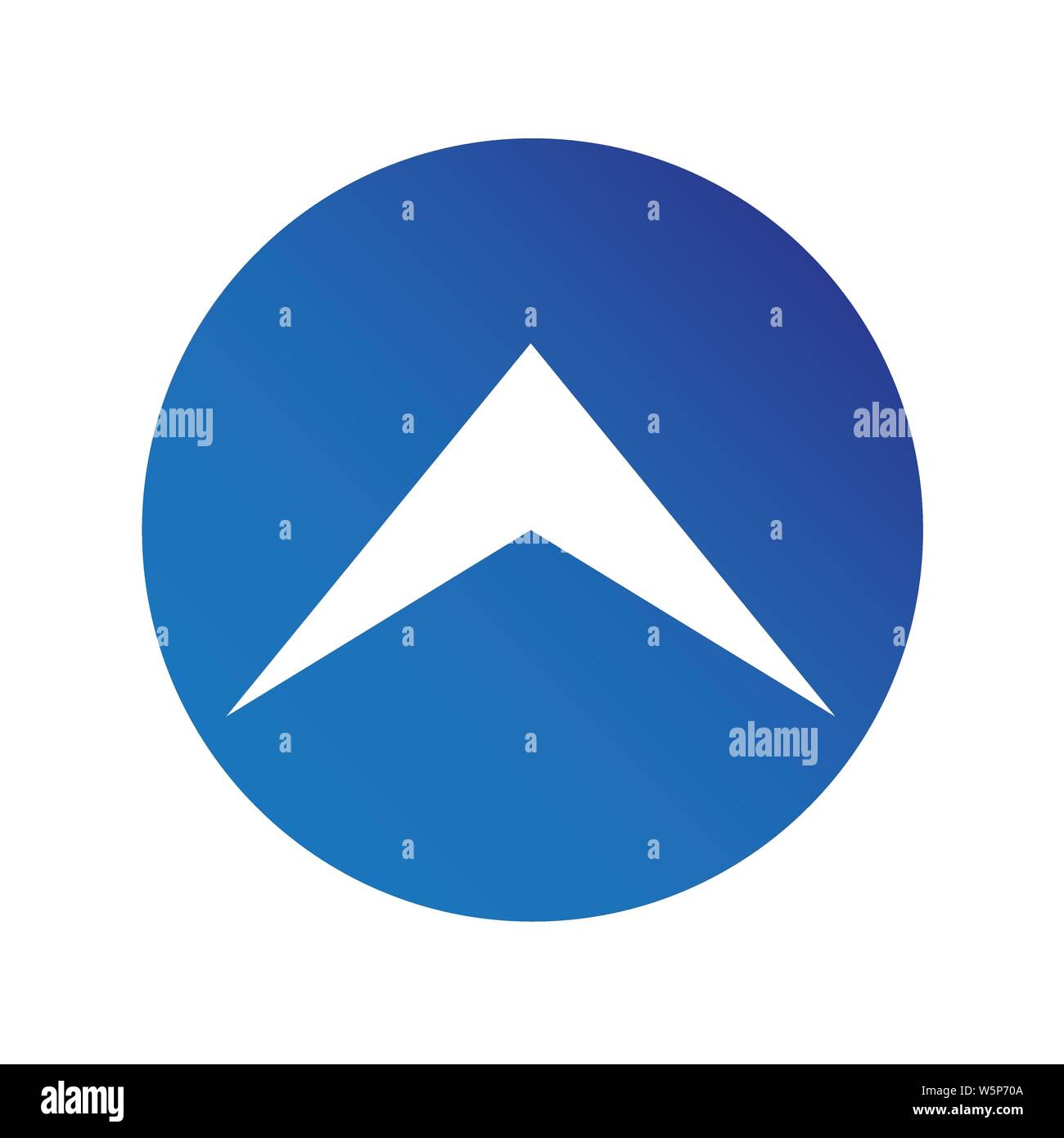 simple arrow sign icon Stock Vector Image & Art - Alamy