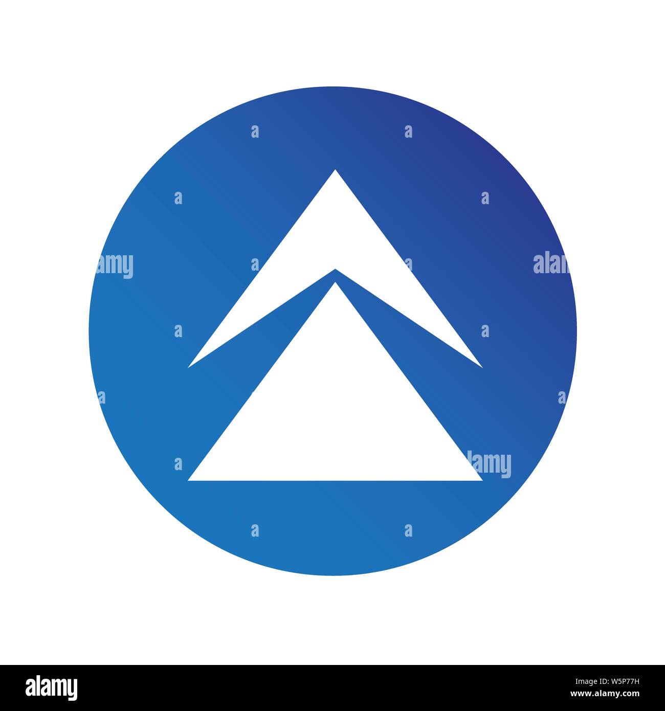 simple arrow sign icon Stock Vector Image & Art - Alamy