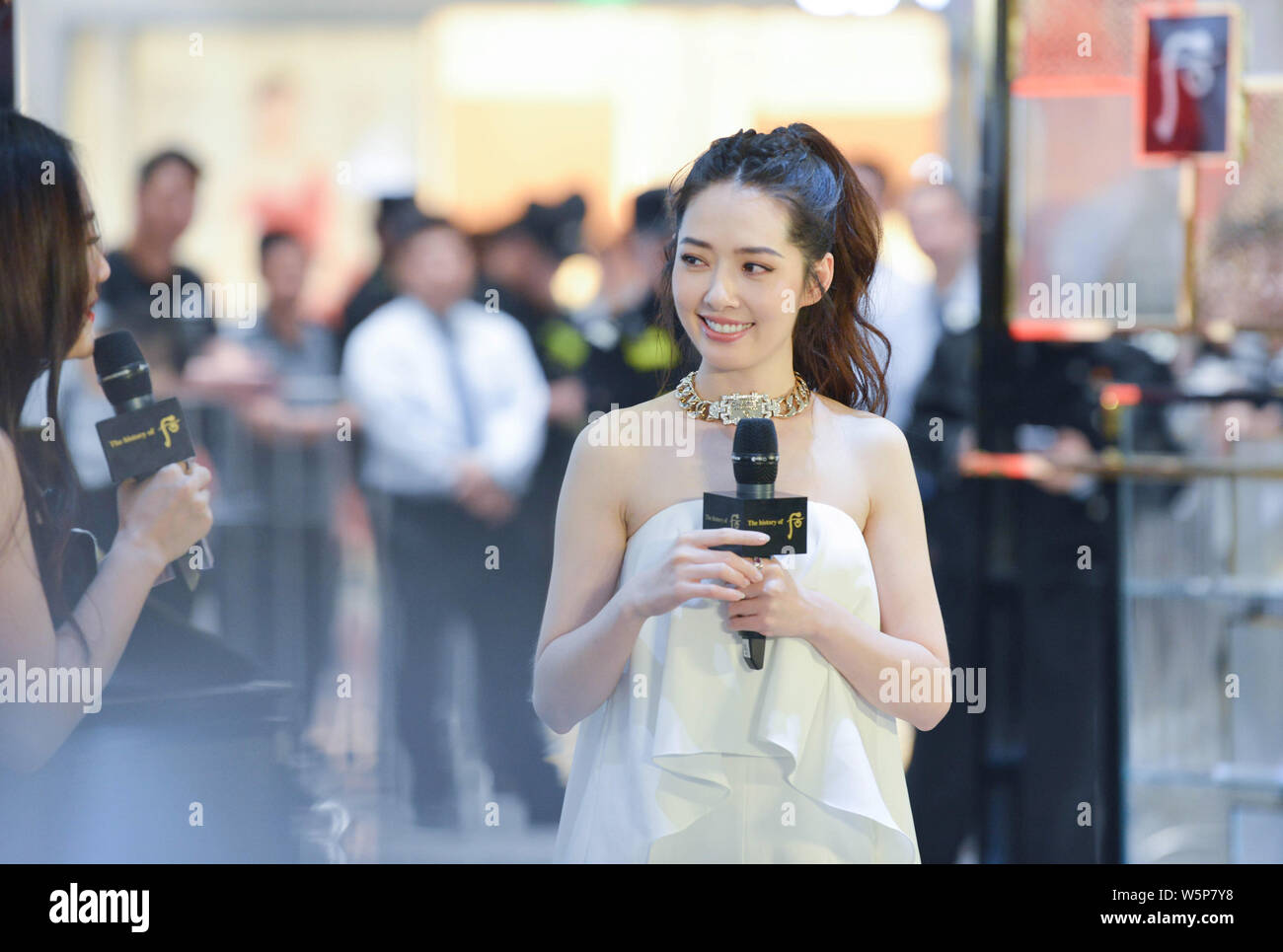 Taiwanese actress Hayden Guo Bi-ting, better known by her English name ...