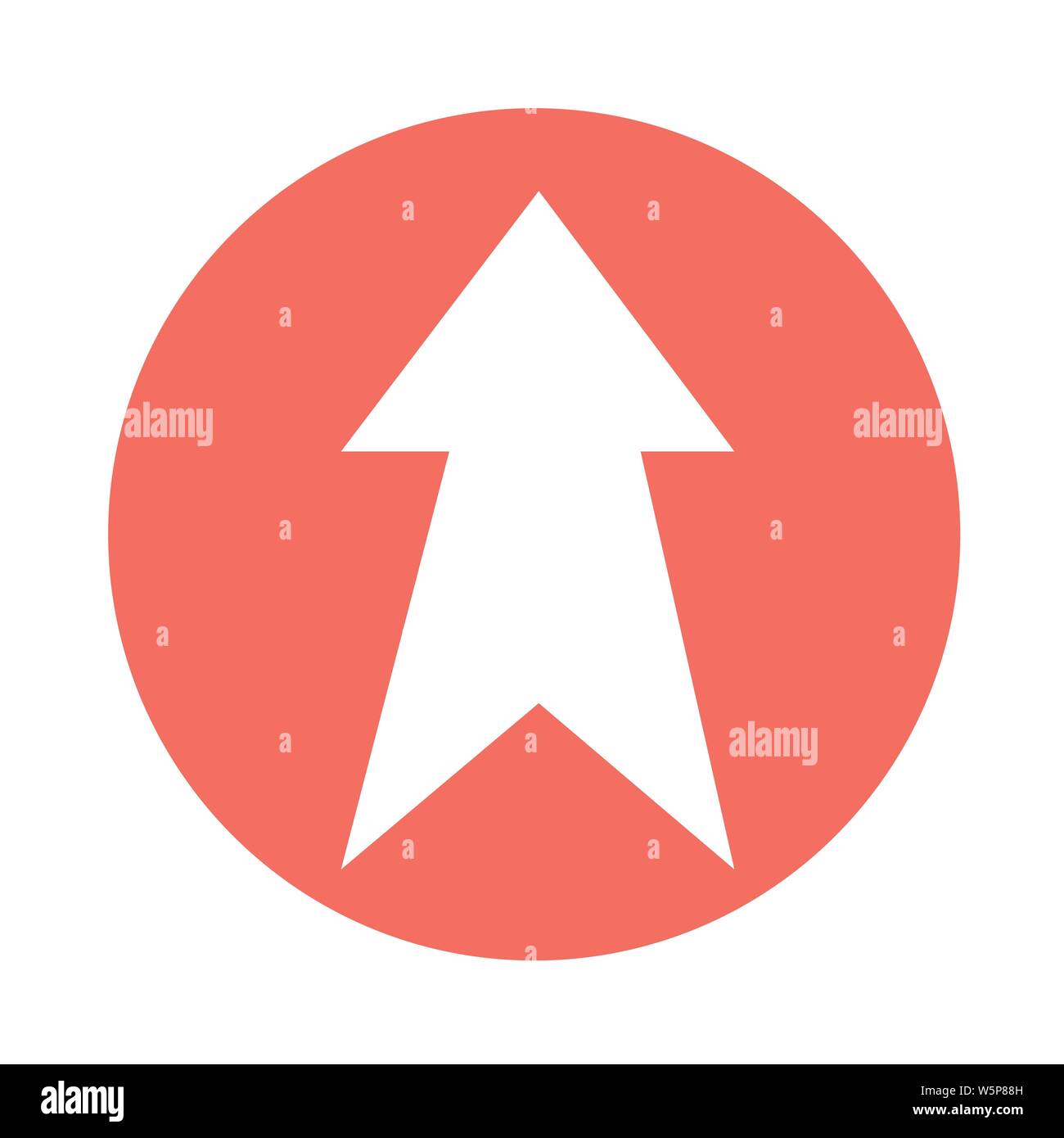 simple arrow sign icon Stock Vector Image & Art - Alamy