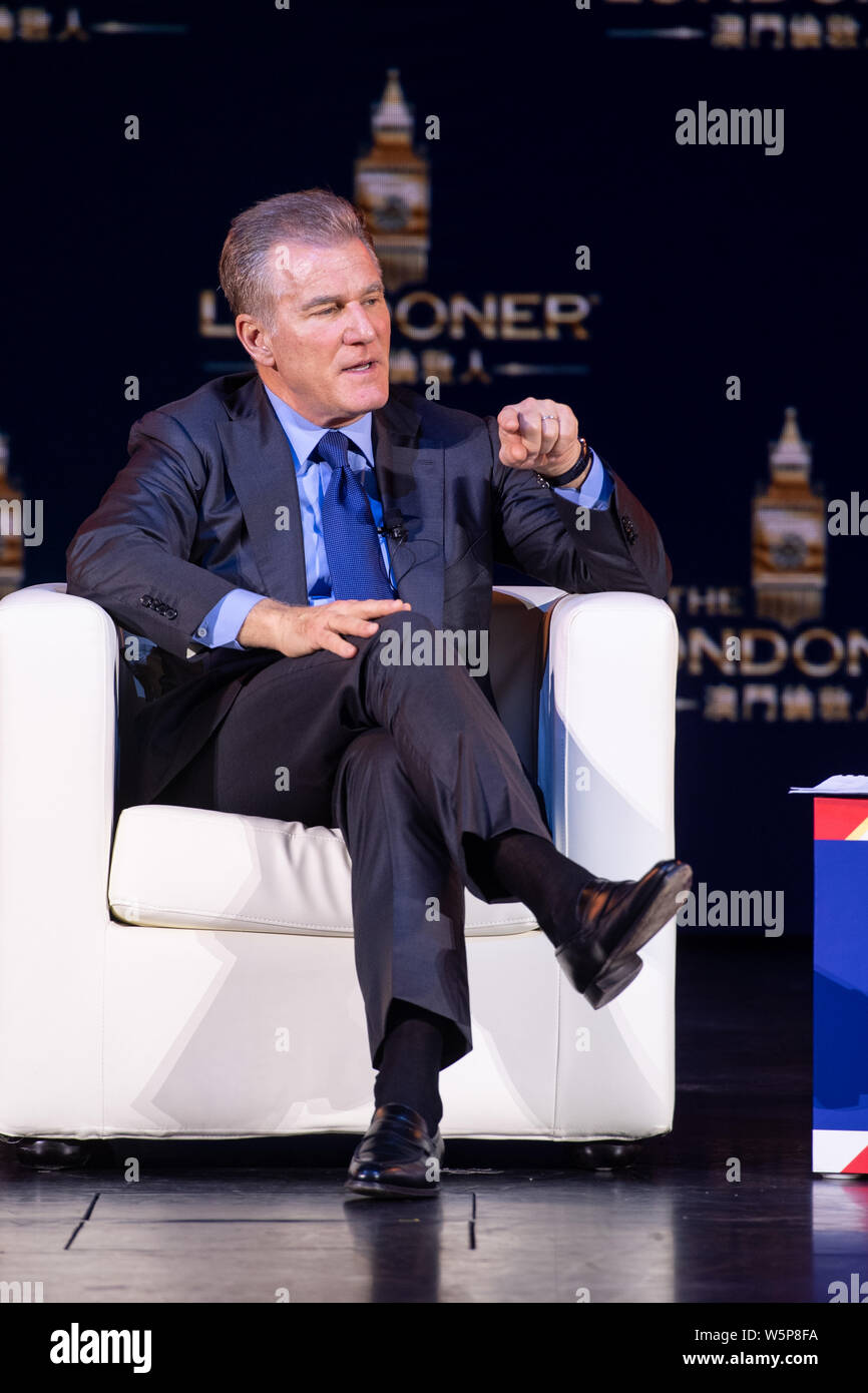 Las Vegas Sands President and COO Rob Goldstein attends a press ...