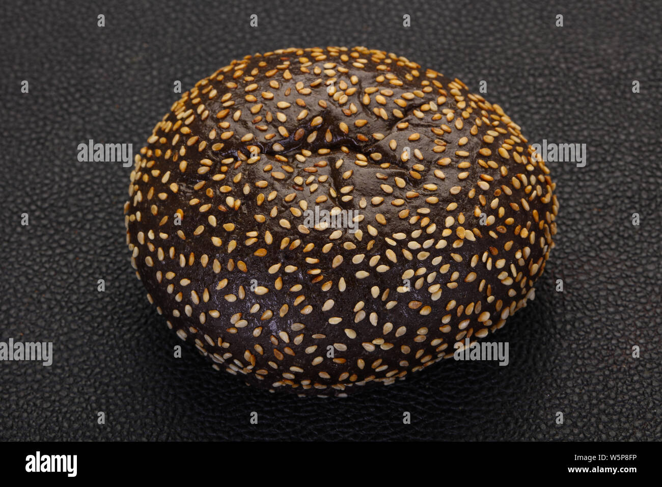 Fresh hot Bun for burger Stock Photo - Alamy