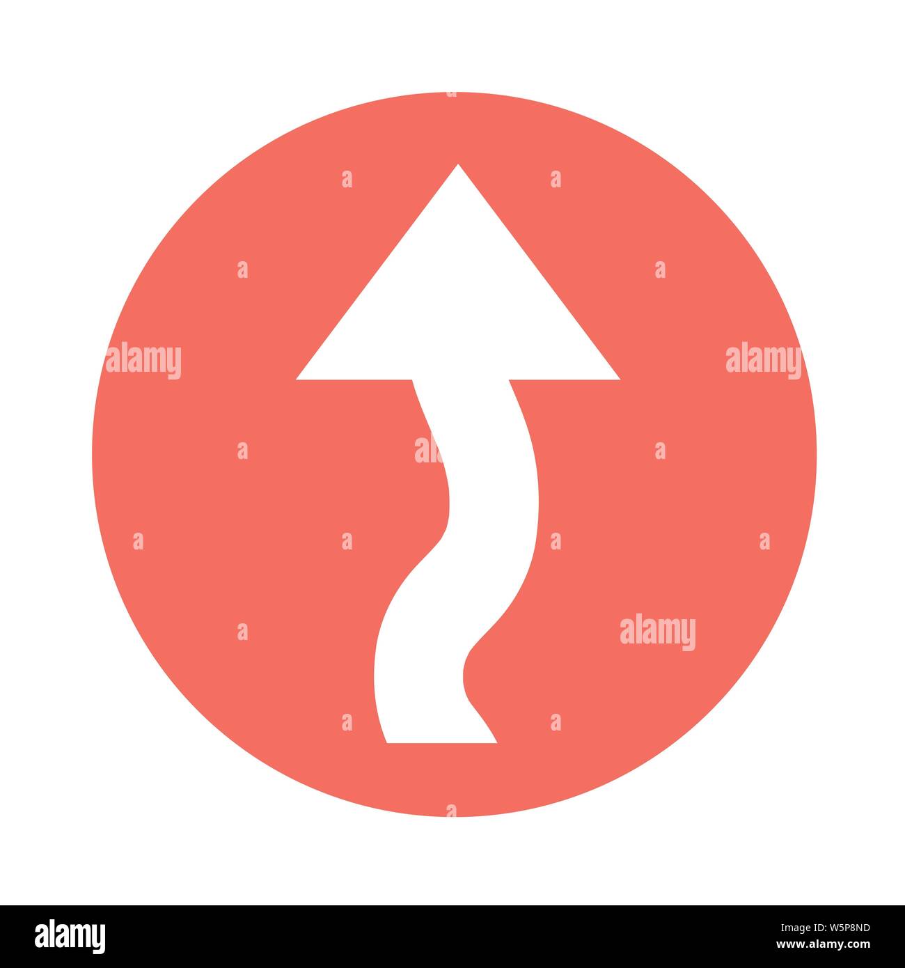 simple arrow sign icon Stock Vector Image & Art - Alamy