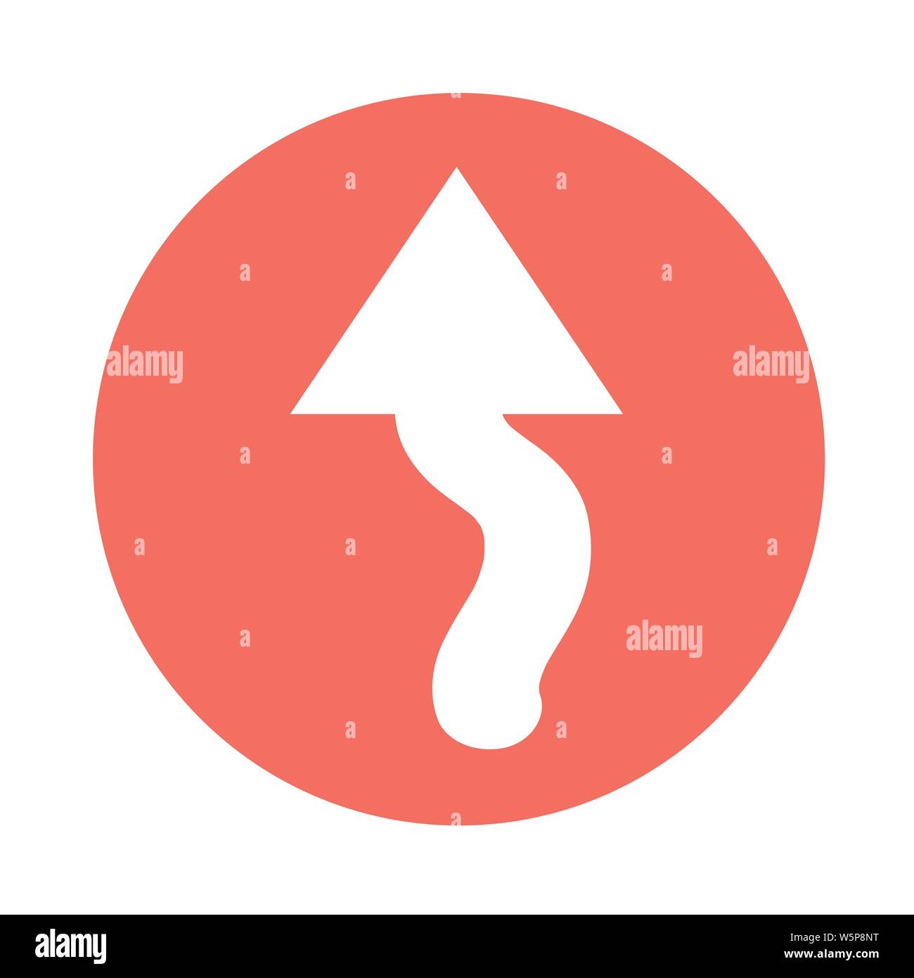 simple arrow sign icon Stock Vector Image & Art - Alamy