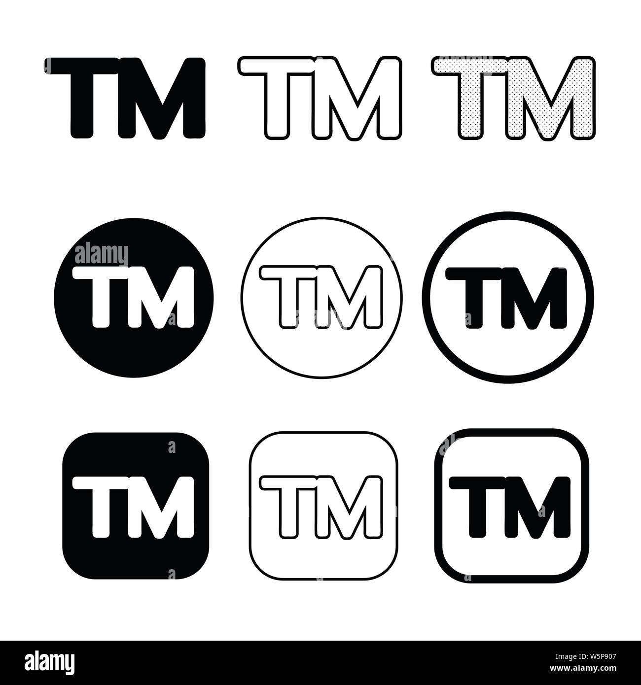 Digital signage word Stock Vector Images - Alamy