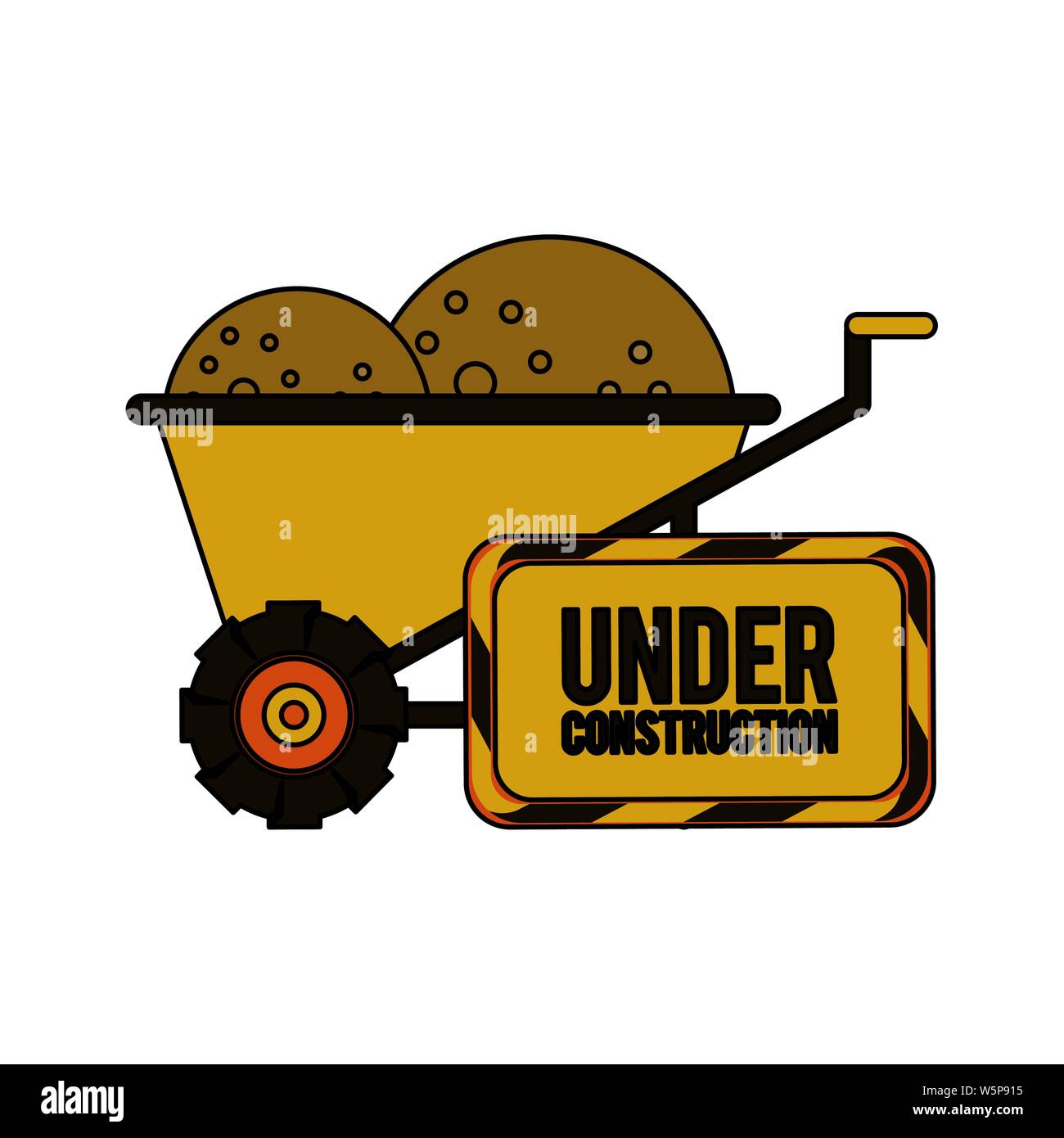 construction architectural engineering work cartoon Stock Vector Image ...