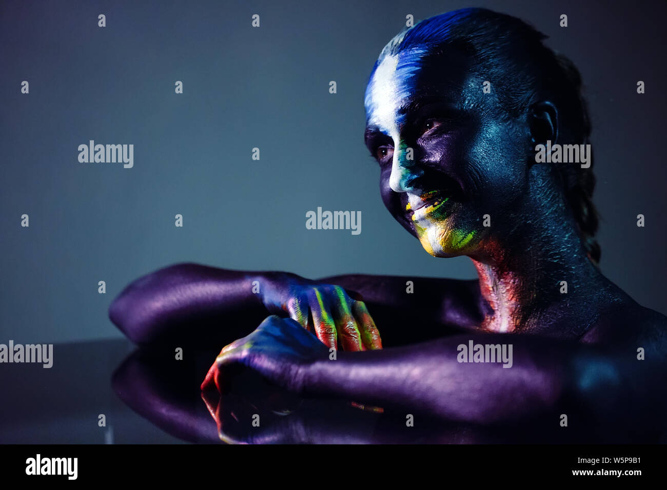 Makeup bodyart hi-res stock photography and images - Alamy