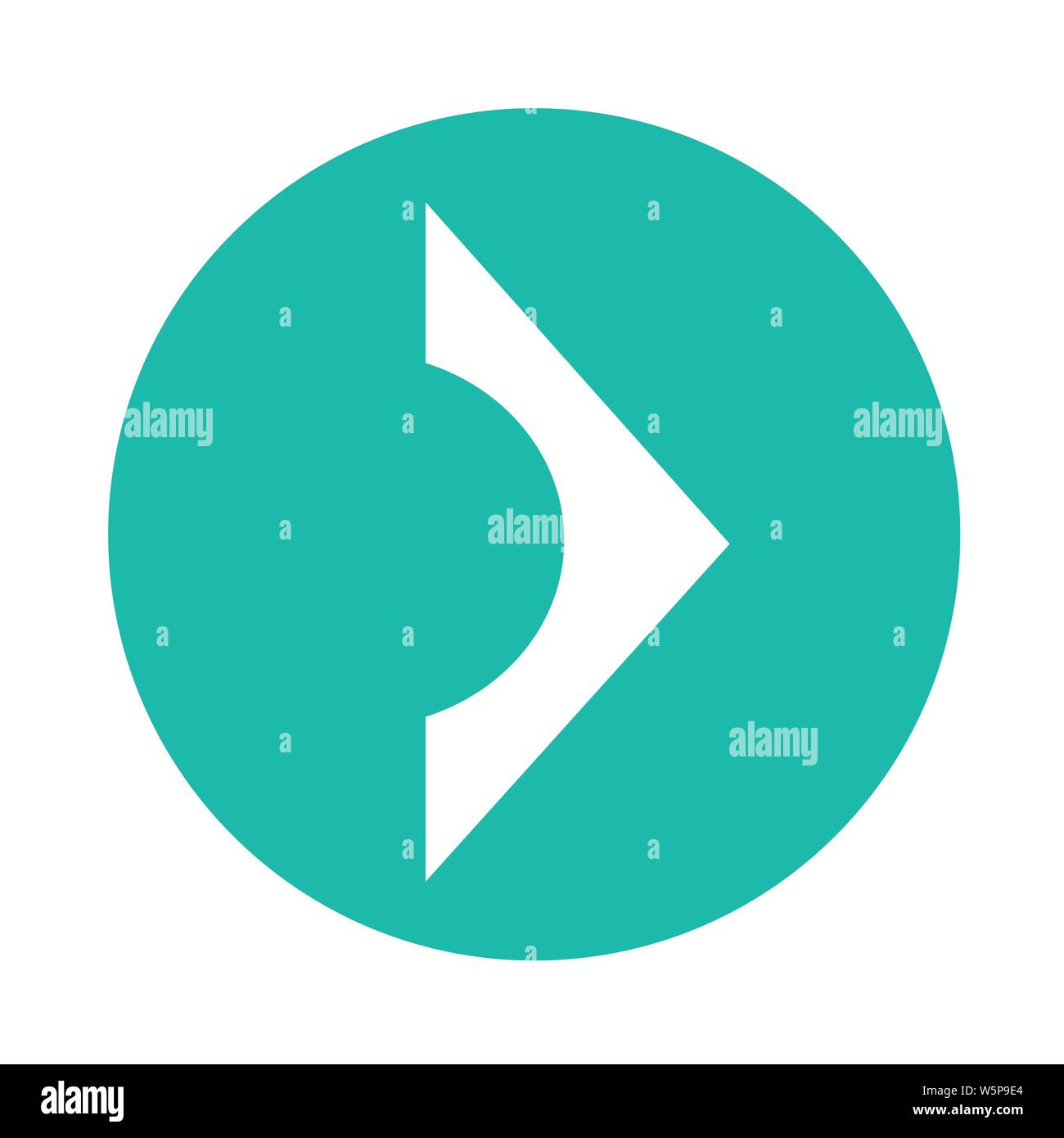 simple arrow sign icon Stock Vector Image & Art - Alamy