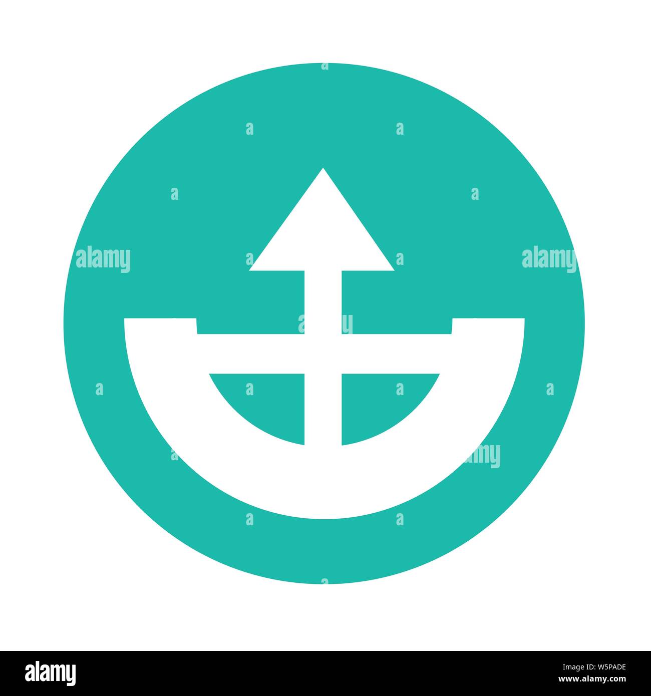 simple arrow sign icon Stock Vector Image & Art - Alamy