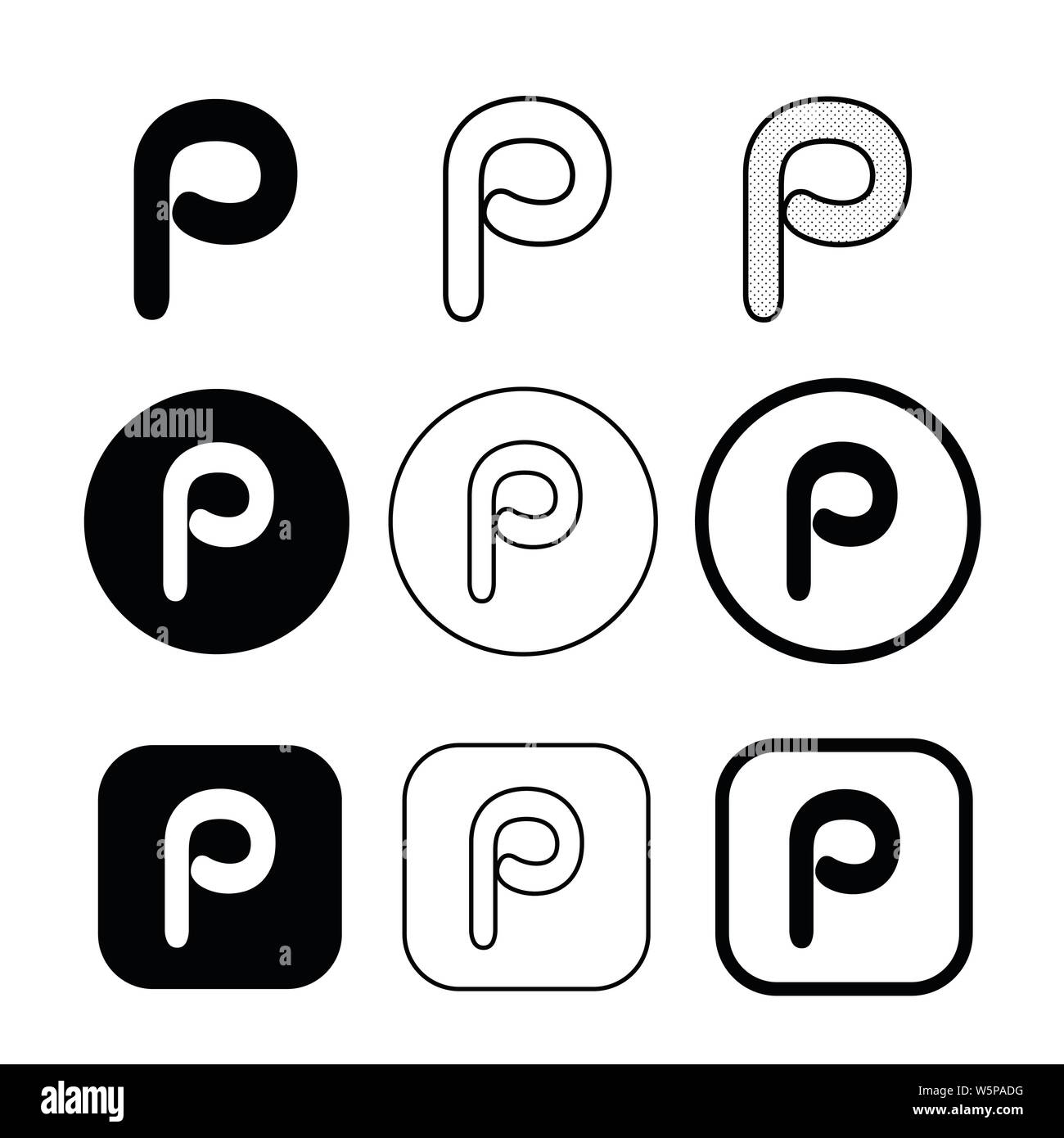 copyright phonogram icon symbol sign Stock Vector Image & Art - Alamy