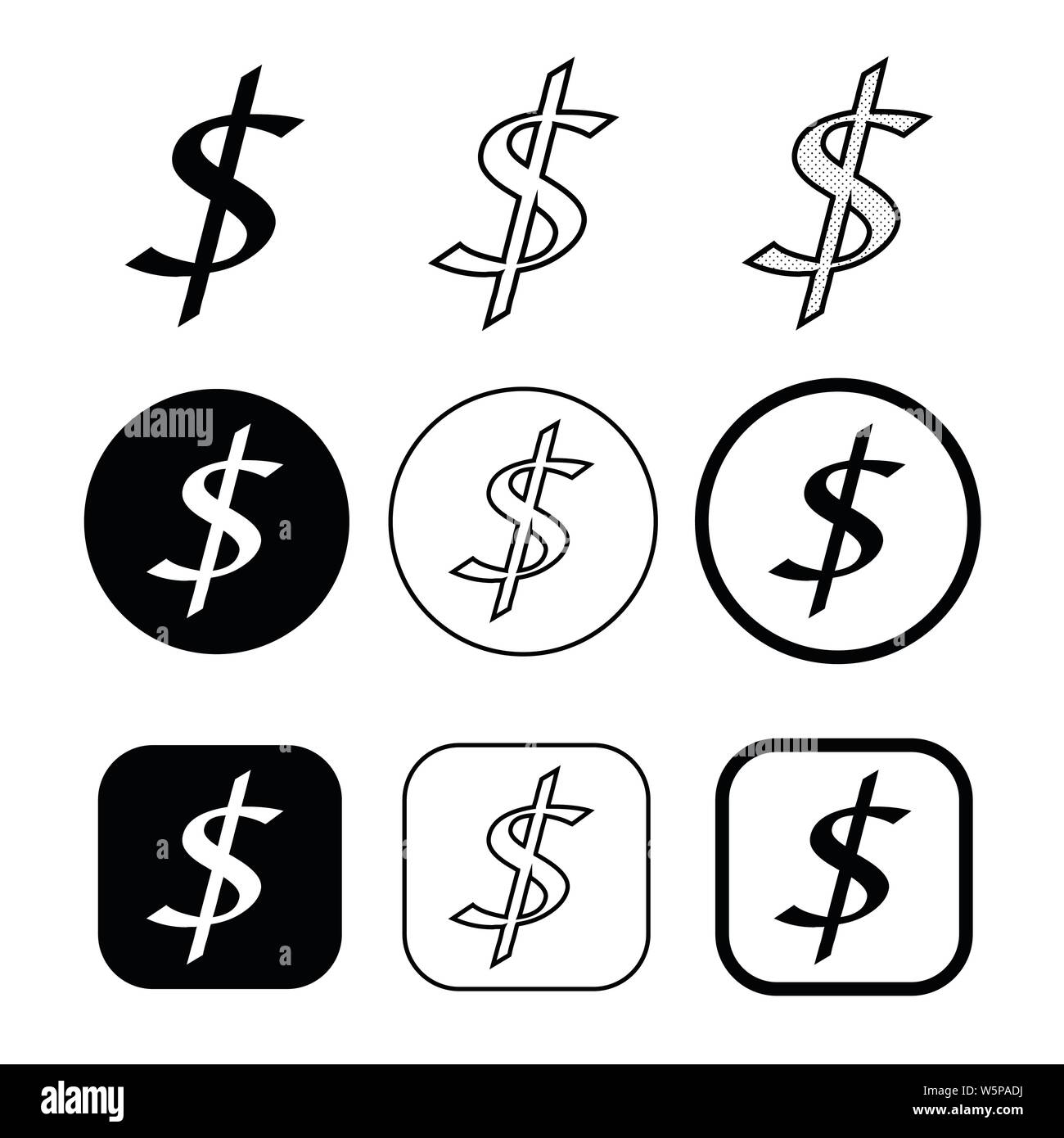 Licence and copyright commercial use icon symbol sign Stock Vector ...